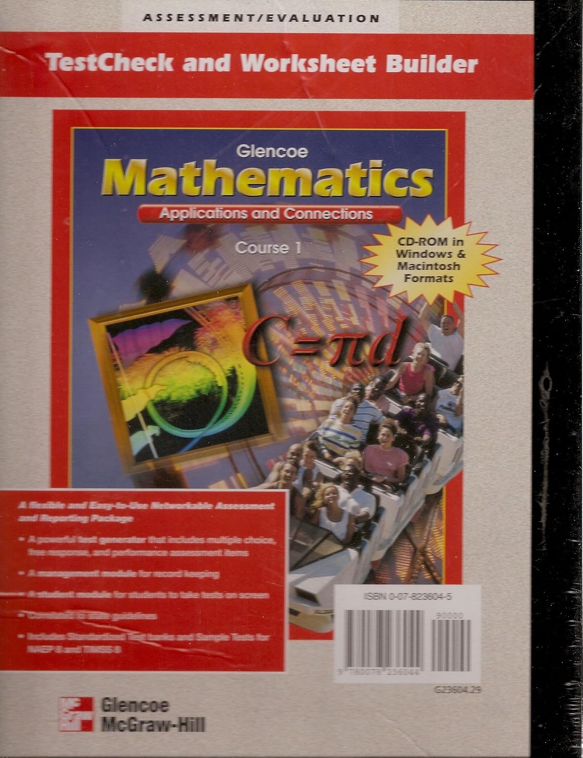 Mathematics: Applicatons and Connections, Course 1, Testcheck and ...