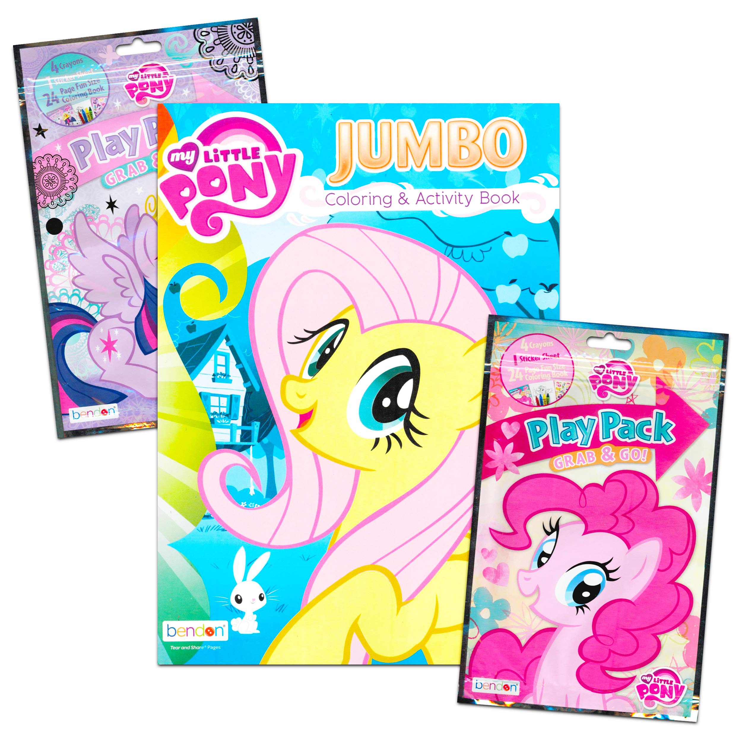 My Little Pony Coloring and Book Set ~ Bundle Includes My Little Pony ...