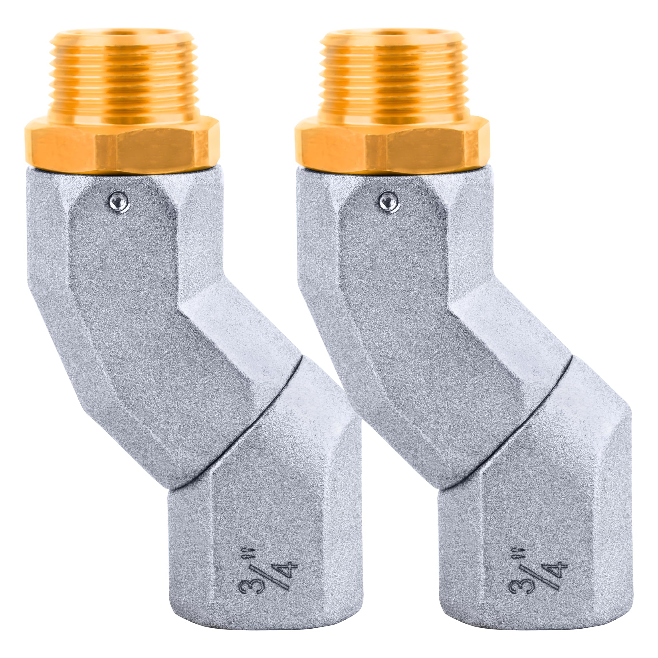 Snapklik.com : GRYVOZE 2PCS 3/4 Inch NPT Fuel Hose Swivel - Multi Plane ...