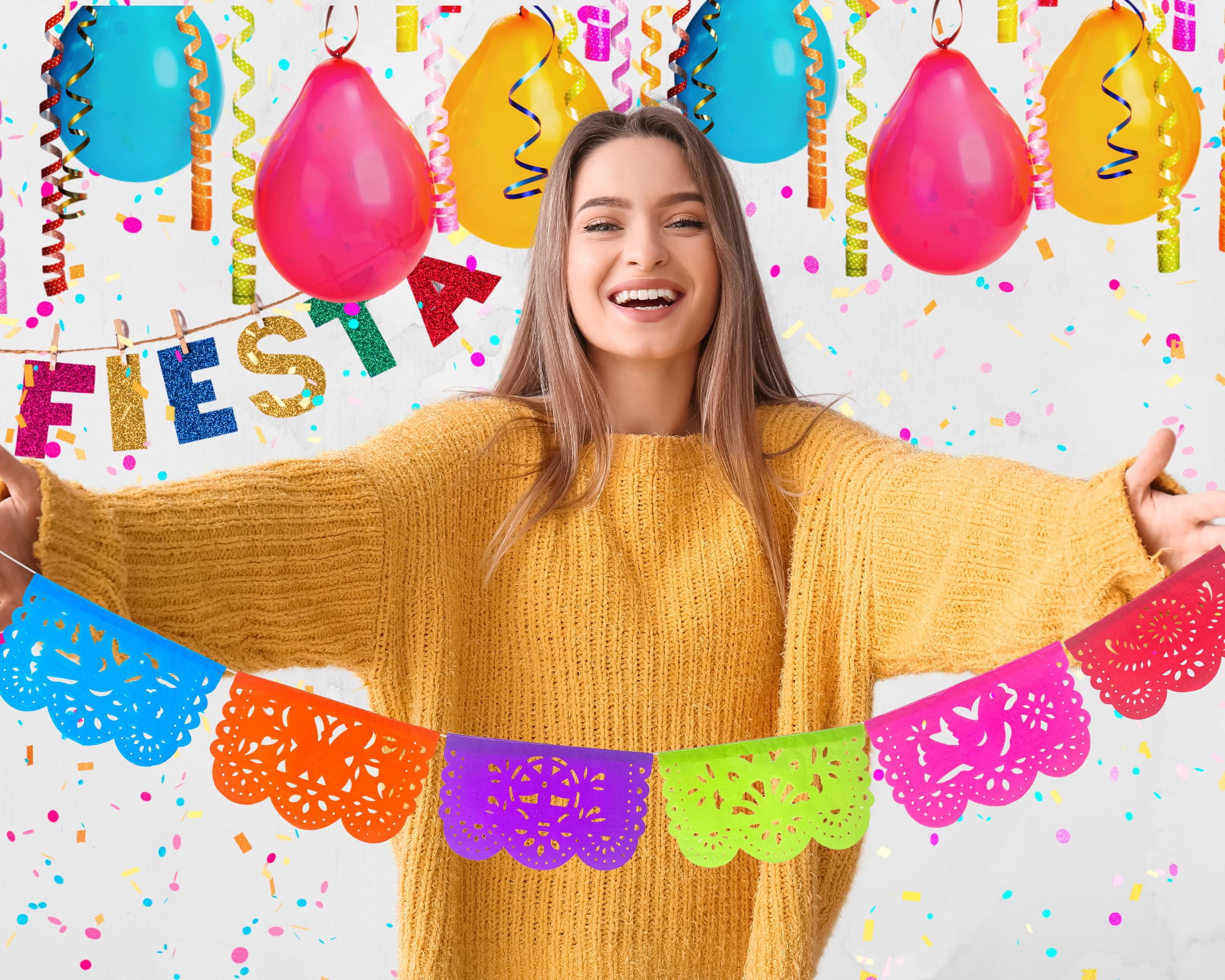 Amazon.com: Mini Fiesta Decorations, Mexican party decorations for ...