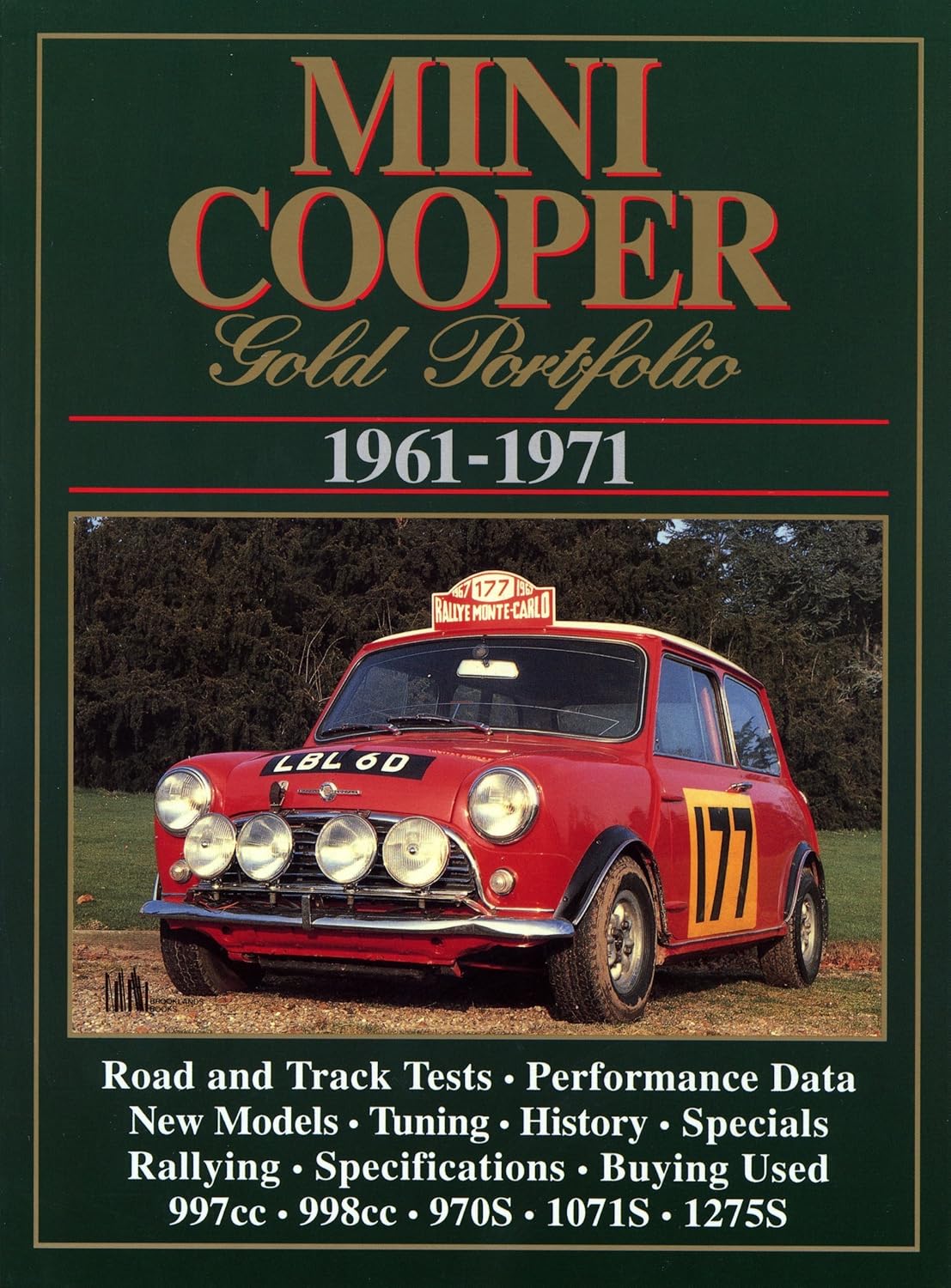 Mini Cooper 1961-71 Gold Portfolio: Clarke, R.M.: 9781855200524: Amazon ...