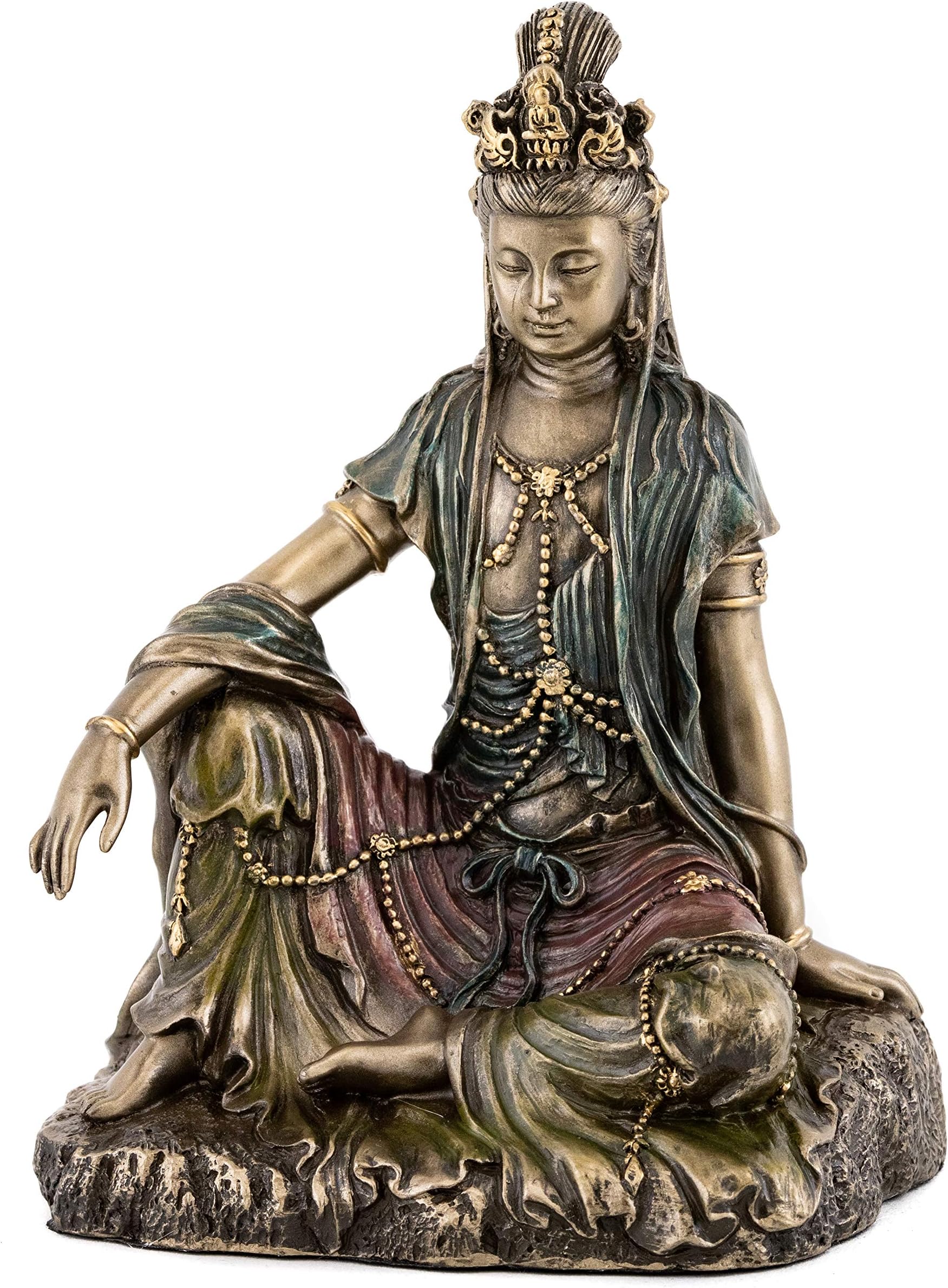 Amazon.com: Top Collection Water and Moon Quan Yin's Journey on Sea ...