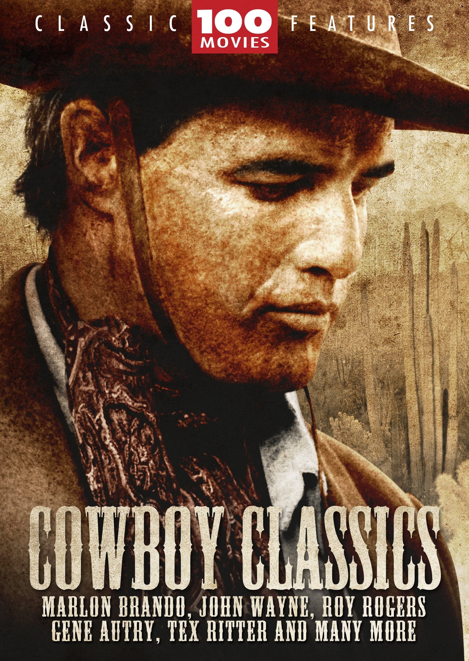 Amazon.com: Cowboy Classics 100 MoviePack : Tex Ritter; John Wayne; Roy ...