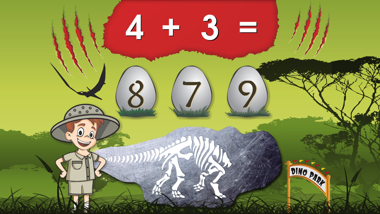 Dinosaur Park Math - App on Amazon Appstore