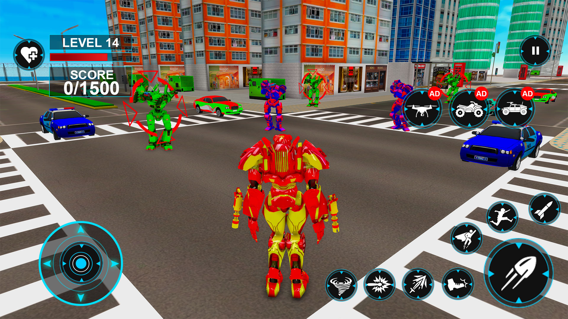 Robot Transform Car Games 3D - App on Amazon Appstore