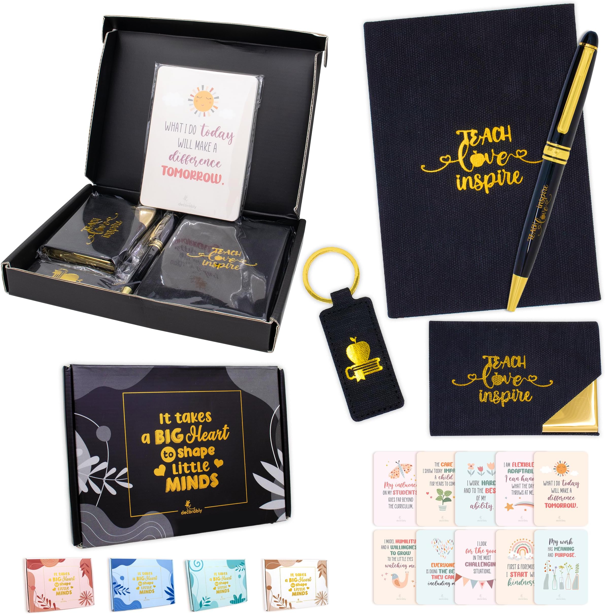 Amazon.com : LiYiQ Teacher Gift for Women Teacher Appreciation Gift Set ...