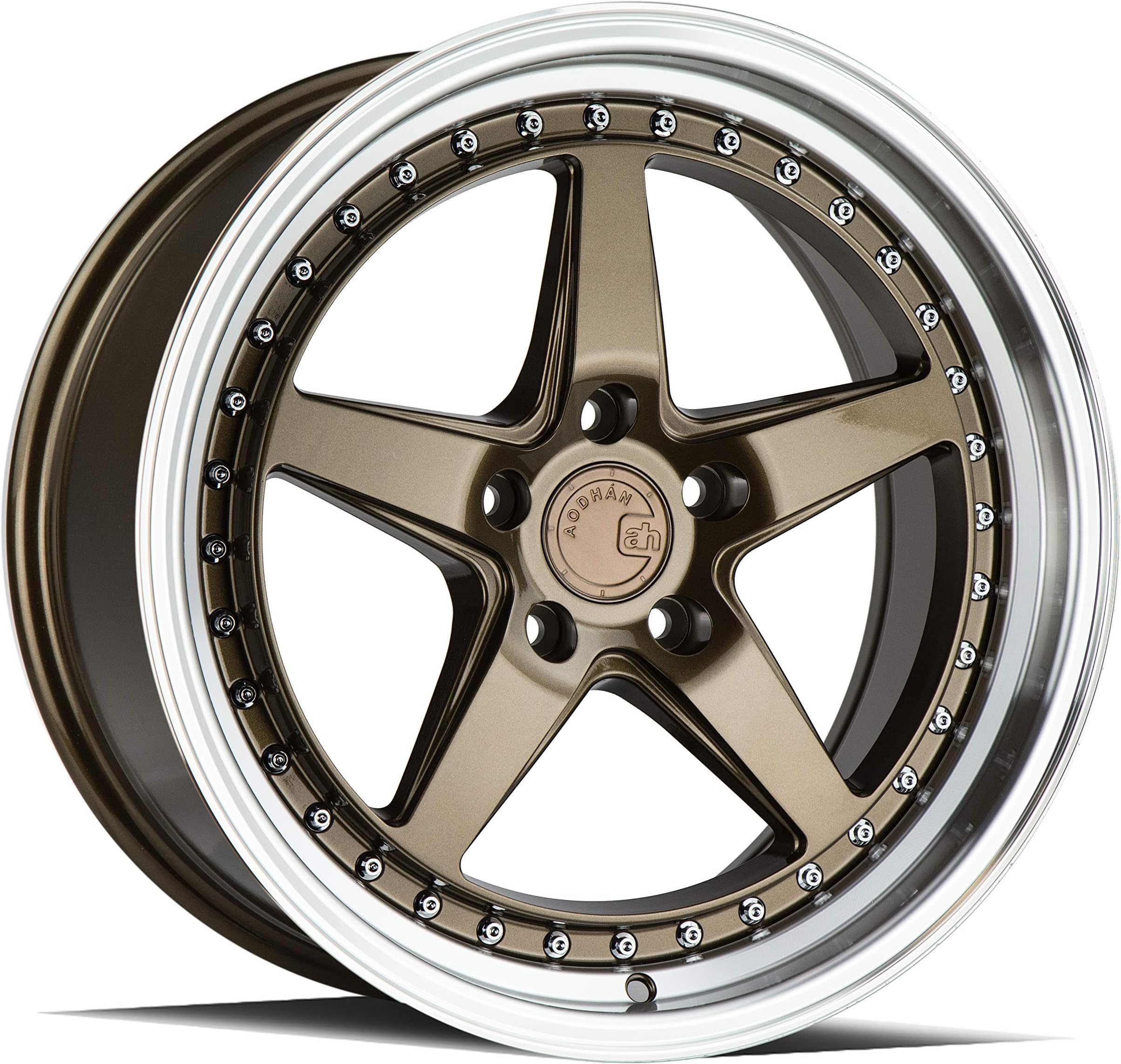 Amazon.com: Aodhan DS-02 Custom Wheel - 19x9.5, 22 Offset, 5x114.3 Bolt ...