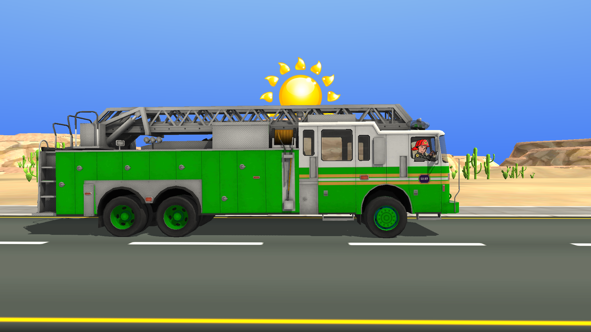 Fire Truck Race & Rescue 2! Toy Car Game For Kids-Amazonアプリストアのアプリ