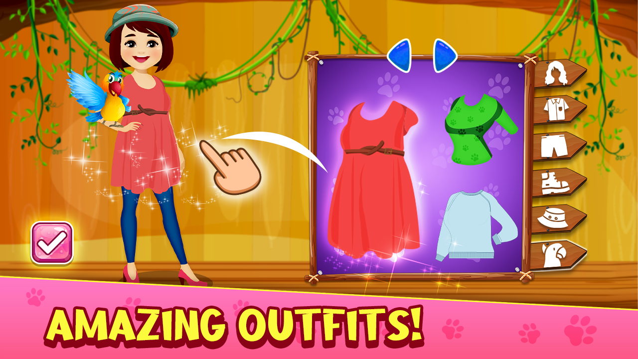 Zookeeper Rescue Tycoon Game - Safari Park Mobile Virtual Pet Life Care ...