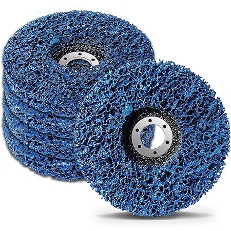 2 PCS Poly Strip Disc Wheel 125mm Polishing Disc Poly Strip Wheel Discs ...