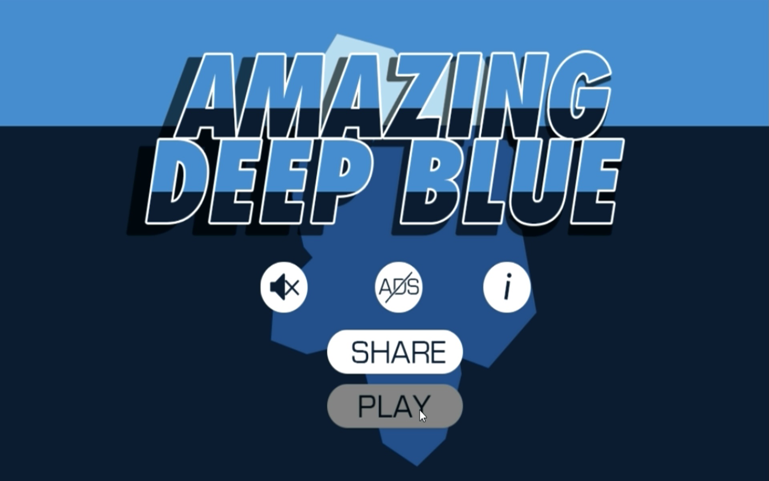 Deep Blue Sea Frozen Water Game – Don’t fall and keep the Fish Swimming ...