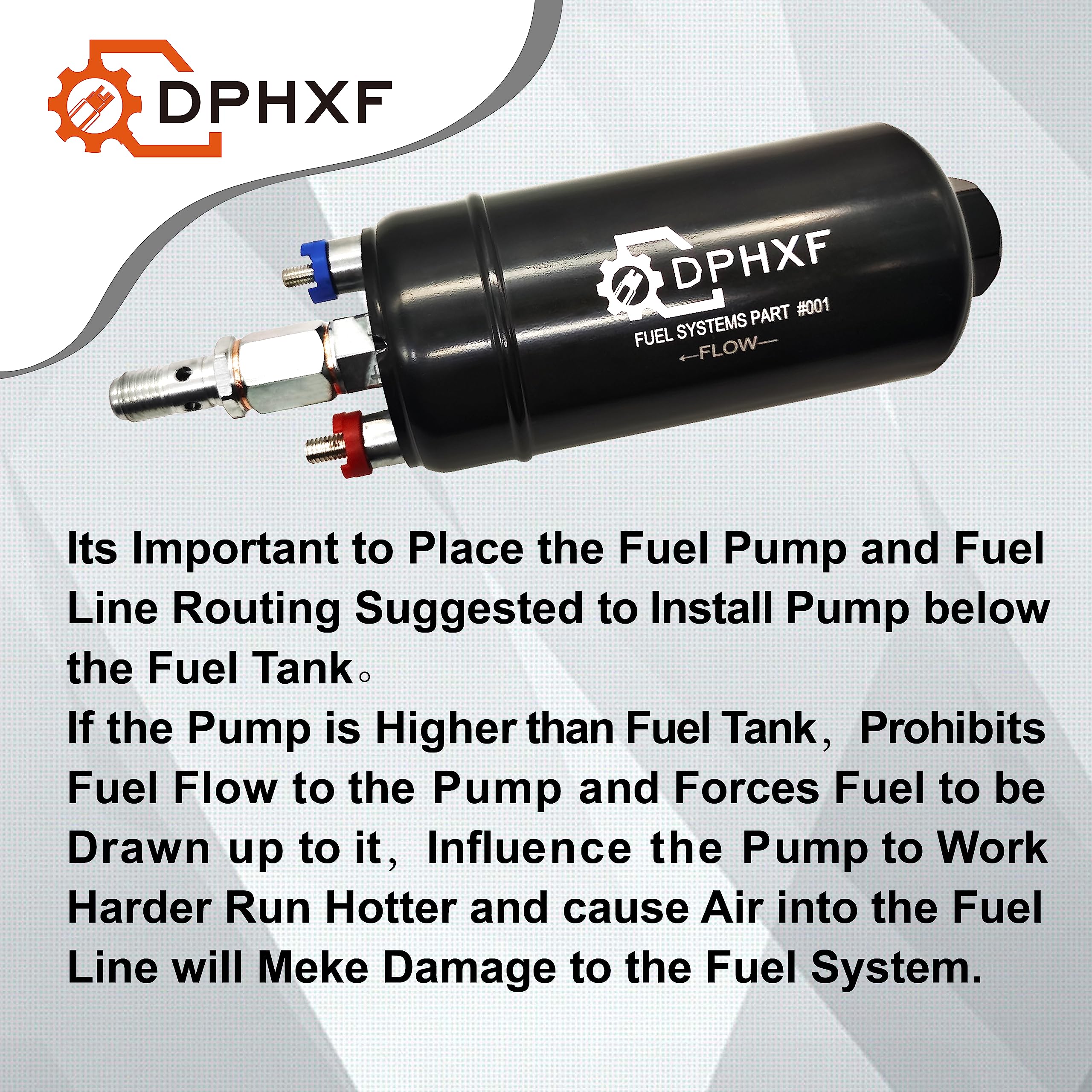Snapklik.com : External Inline Gasoline/diesel Fuel Pump Electric ...