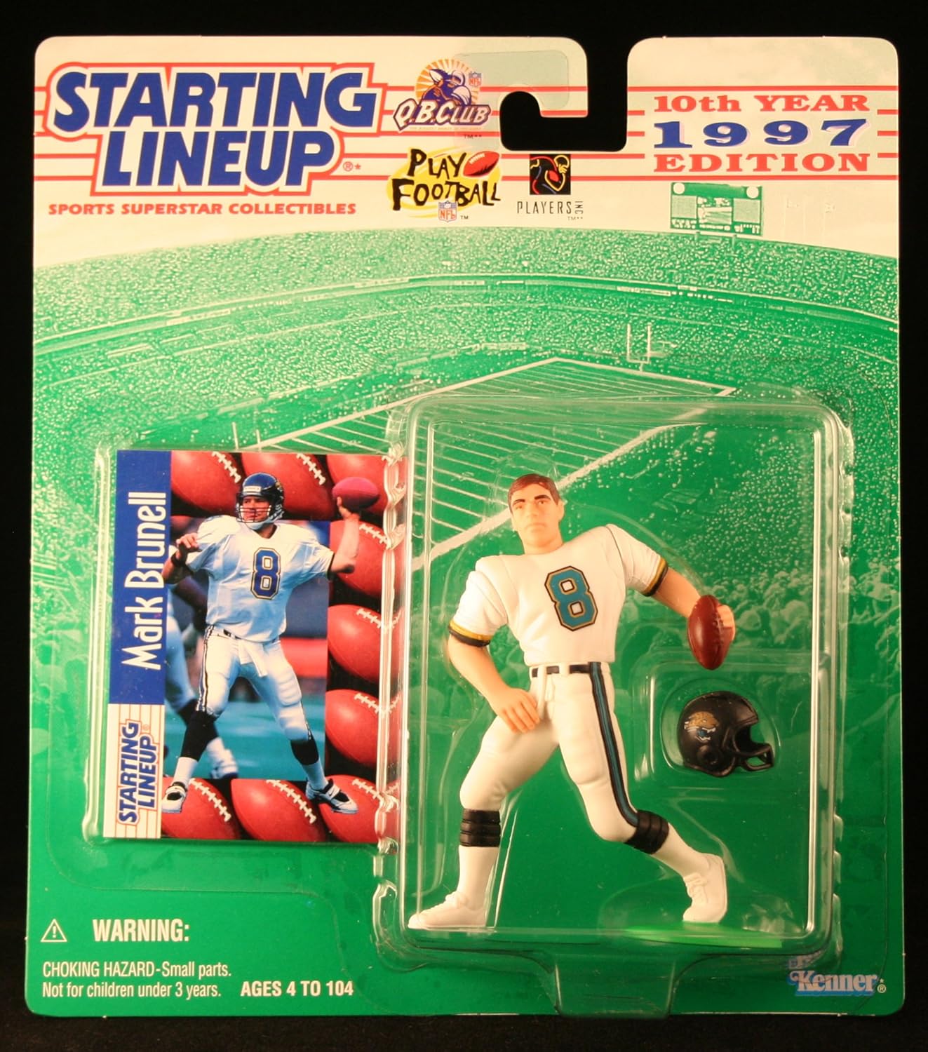 MARK BRUNELL / JACKSONVILLE JAGUARS 1997 NFL Starting Lineup Action ...