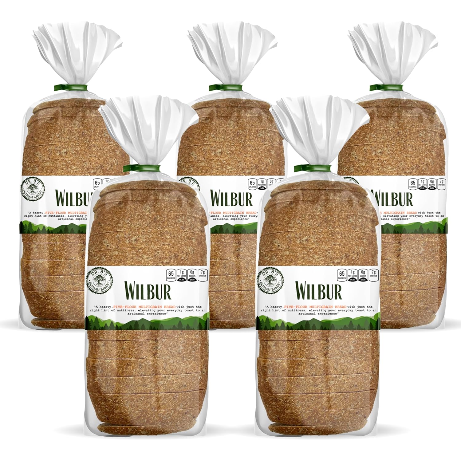 Amazon.com: Dr. B's Multigrain Bread | 1g Net Carbs & 7g Protein | Low ...