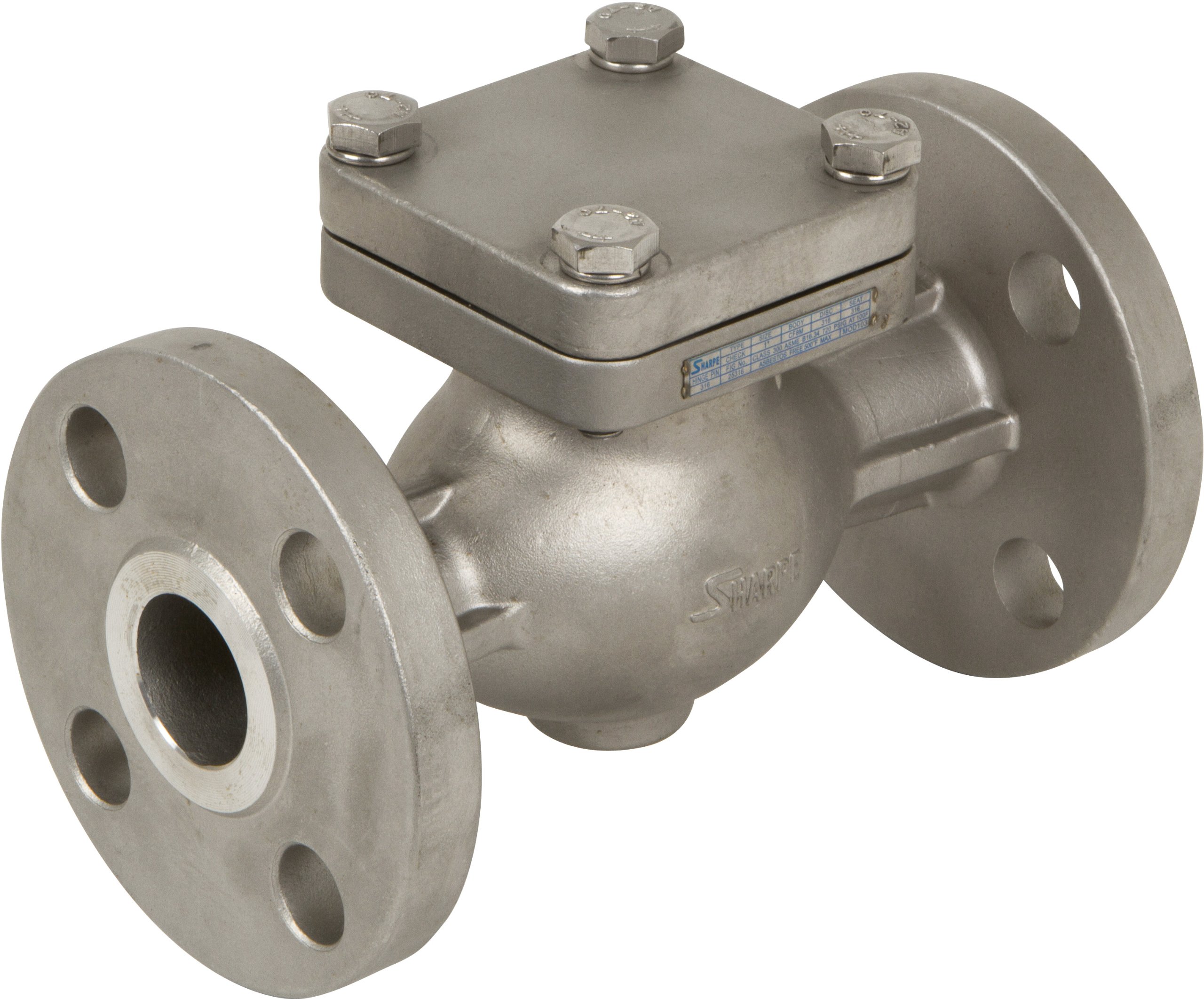 Sharpe Valvessharpe Valves 25316 Series Stainless Steel 316 Swing Check ...