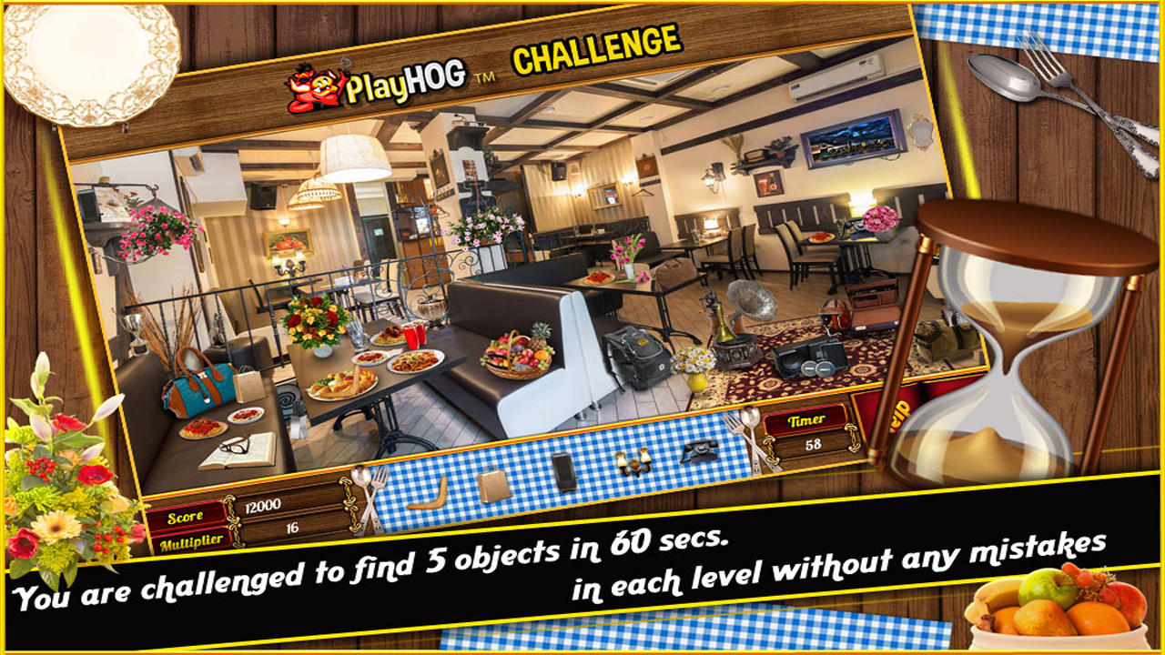 Fancy Restaurant - Hidden Object Challenge # 312 - App on Amazon Appstore