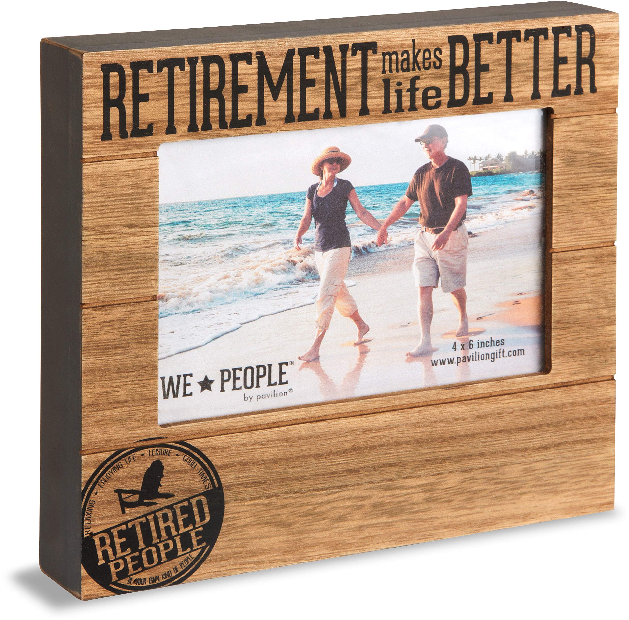 Amazon.com - Pavilion Gift Company Retirement Makes Life Better 4x6 ...