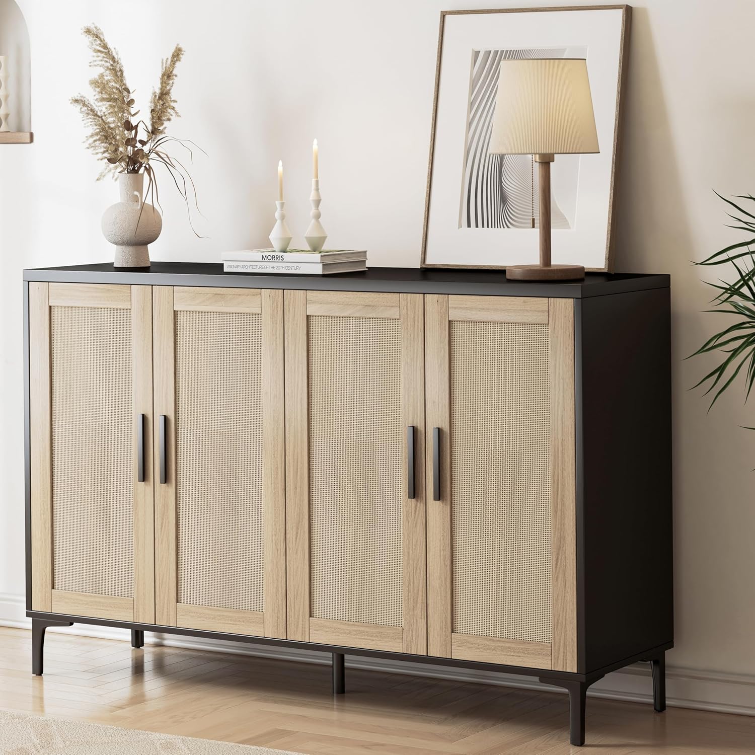 Amazon.com - Homtycub Buffet Cabinet - Sideboard Buffet Cabinet with ...