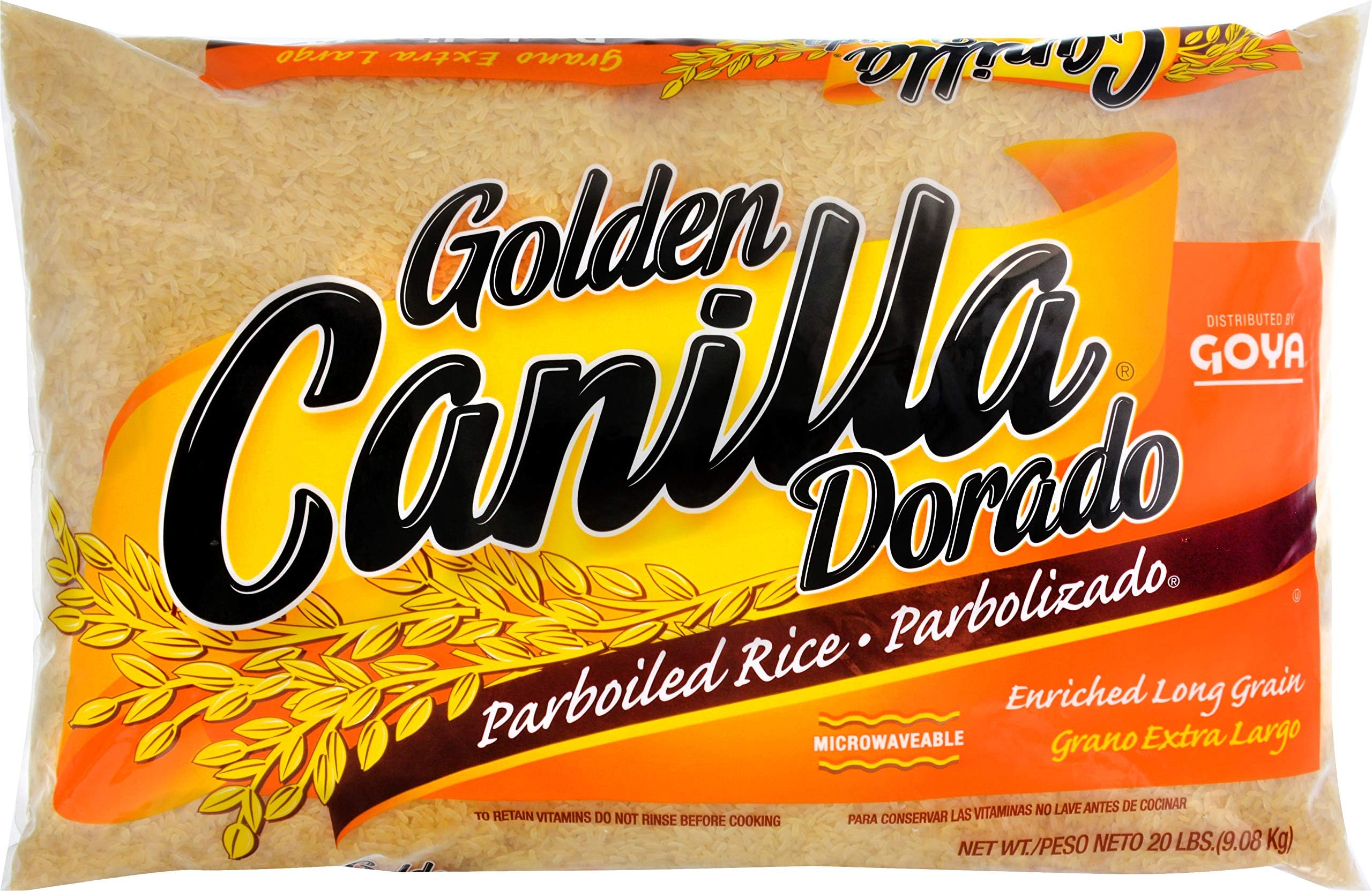 Amazon.com : Goya Canilla Extra Long Grain White Rice, 5 Pound : Dried ...