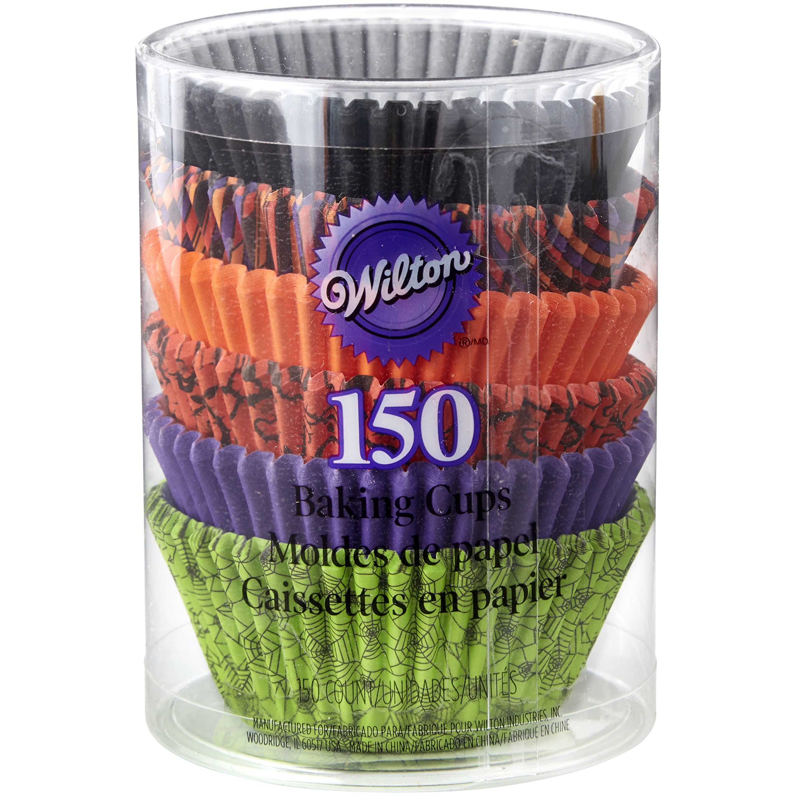 Amazon.com: Wilton 415-4906 Standard Baking Cups-Halloween 150/Pkg ...