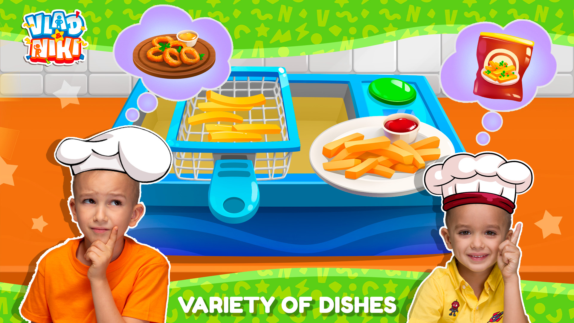 Vlad and Niki: Kids Cafe. Cooking game - App on Amazon Appstore