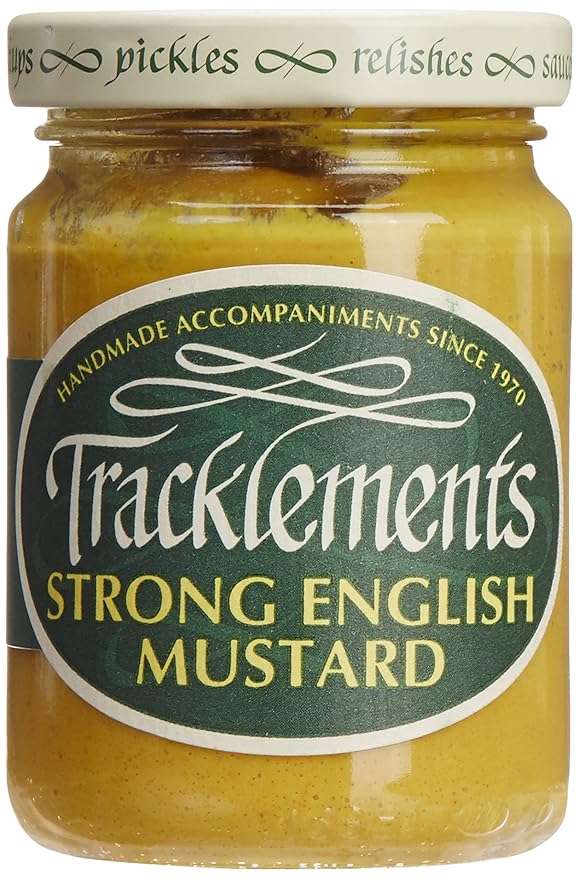 Amazon.com: Tracklements Strong English Mustard (140g) : Grocery ...