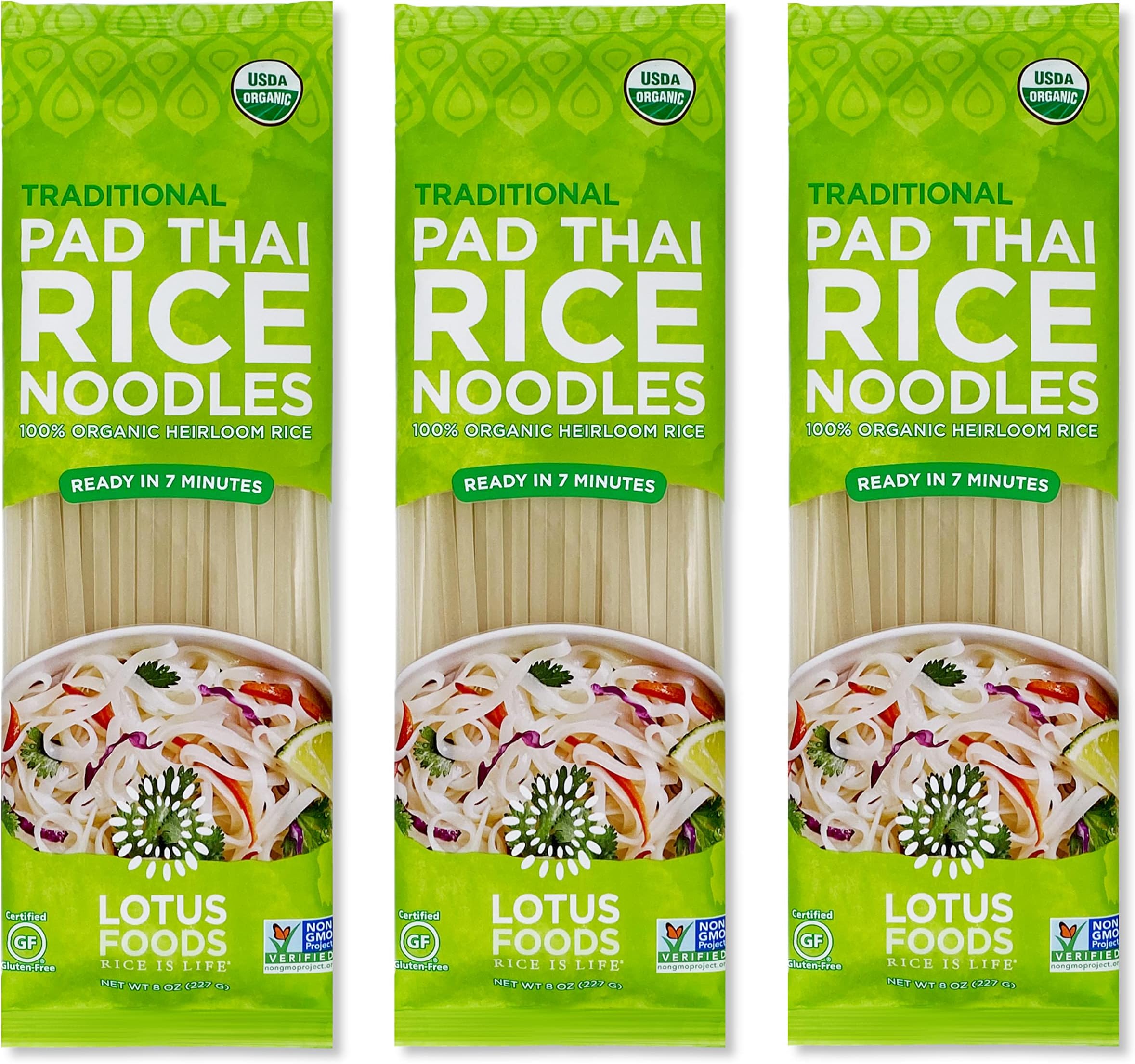 Amazon.com: Thai Kitchen Gluten Free Stir Fry Rice Noodles, 14 oz (Pack ...
