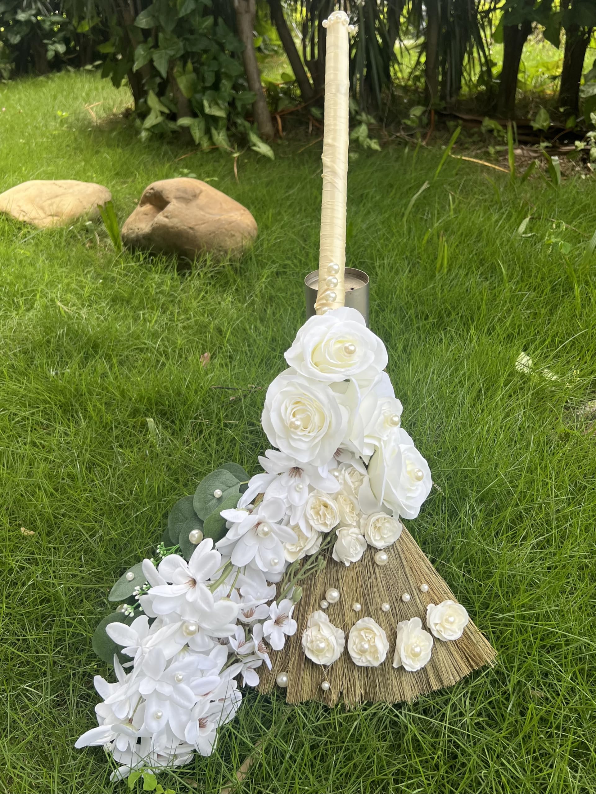 Amazon.com: Wedding Jump Broom Wedding Brooms DIY Wedding Jumping The ...