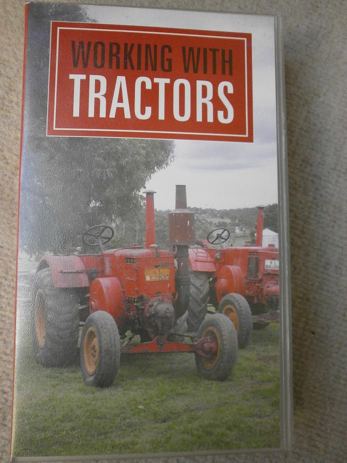 Working With Tractors [VHS] : Malcolm Fleet: Amazon.co.uk: DVD & Blu-ray