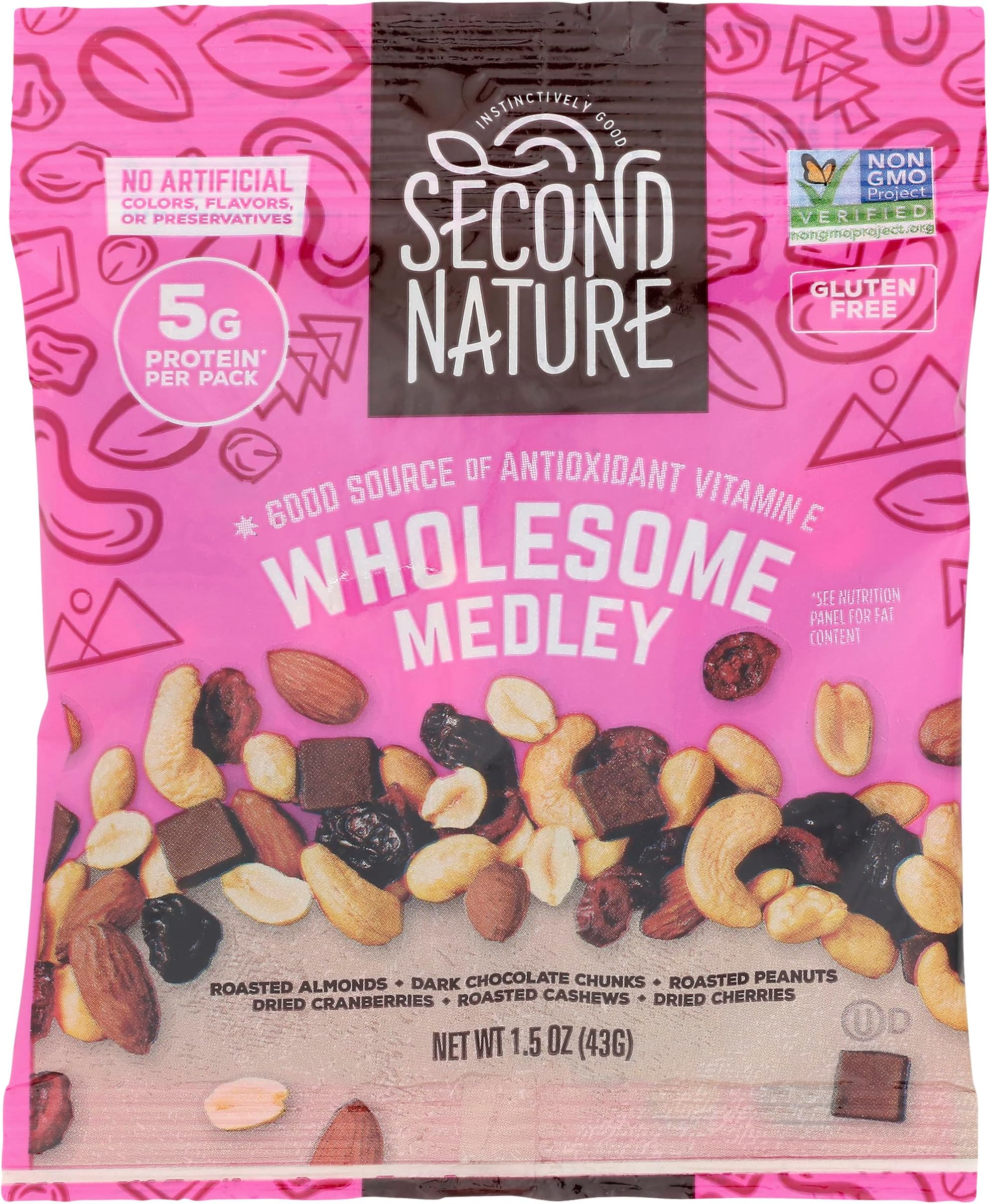 Amazon.com : Wellsley Farms Nut & Dark Chocolate Trail Mix 16Count 1.25 ...