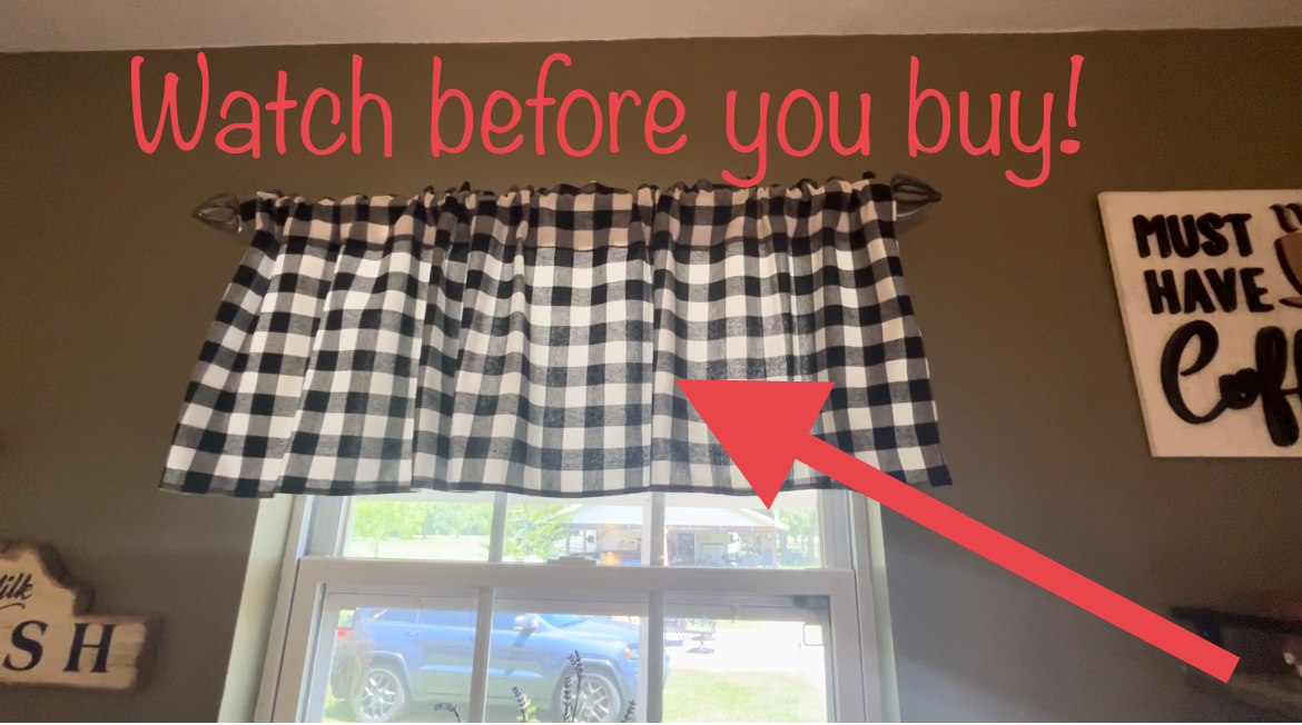 Watch Real Customer Review of 2 Pack Buffalo Check Plaid Window ...