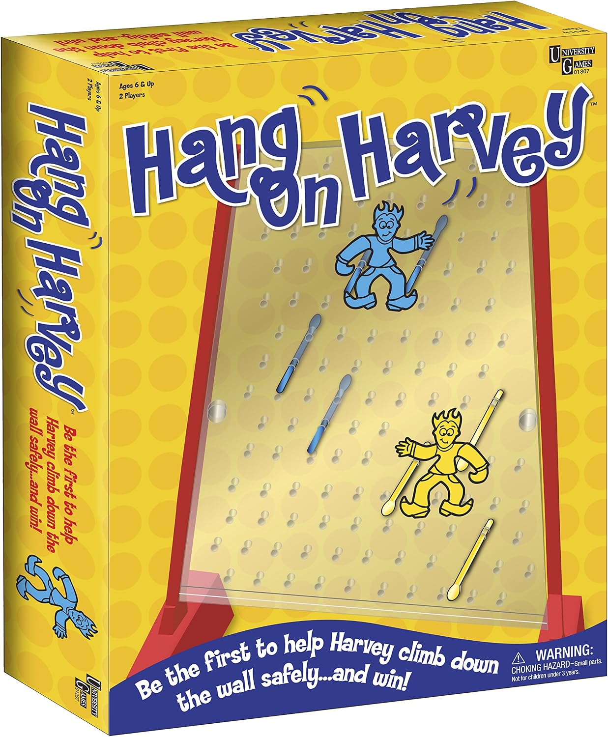 University Games Hang On Harvey Board Game : Amazon.co.uk: Toys & Games