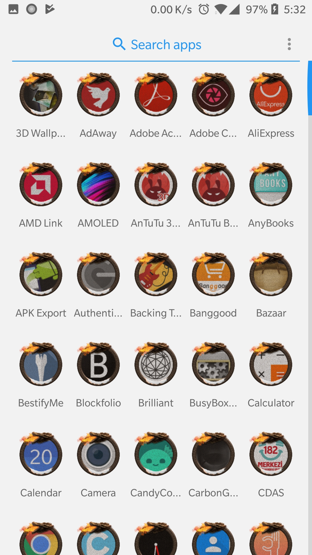 Dragon Fire Icon Pack - App on the Amazon Appstore