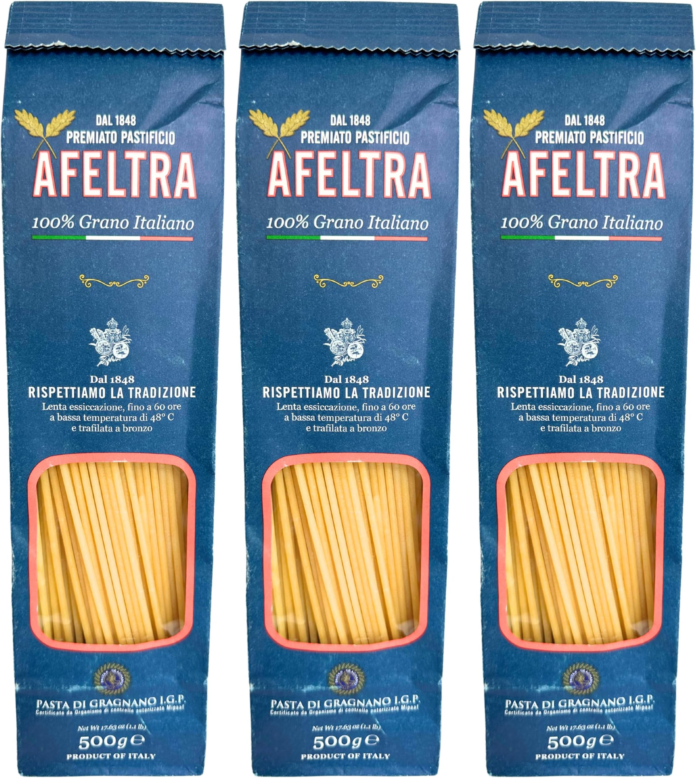 Amazon.com : Afeltra Conchiglioni Jumbo Pasta Shells From Italy 17.6 oz ...