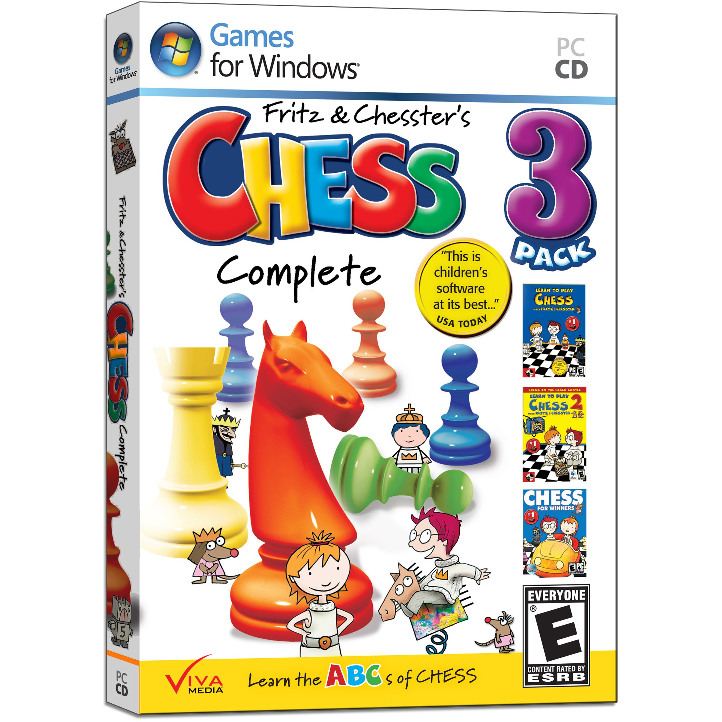 Amazon.com: Learn to Play Chess with Fritz & Chesster: Chess Complete 3 ...