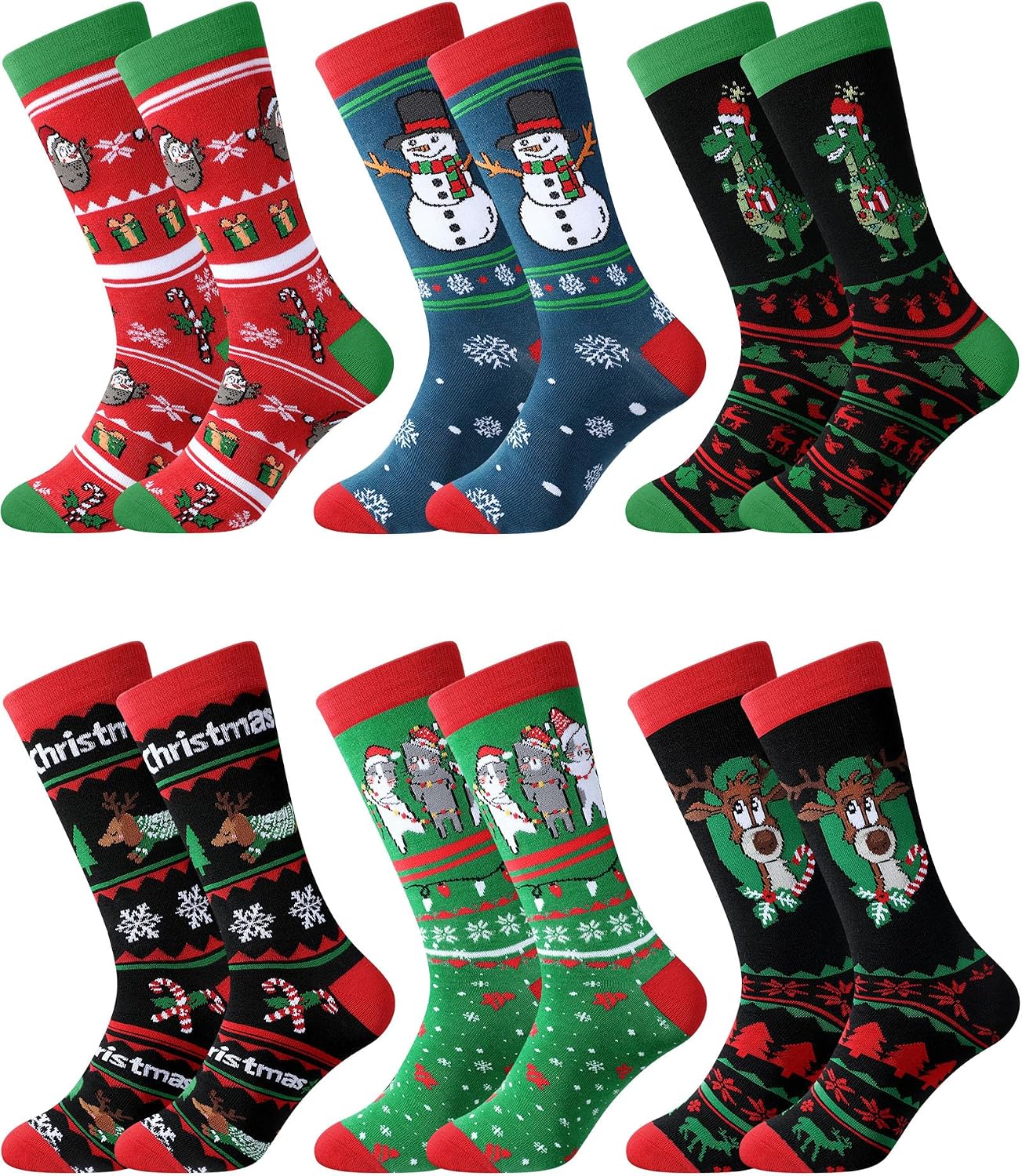 Funny Christmas Socks Mens