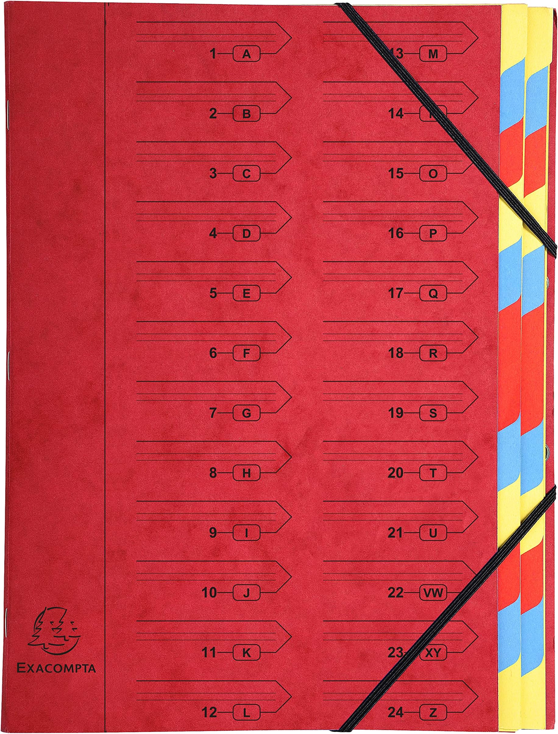 Exacompta - Ref 54245E - Stapled Spine Multipart File - 245 x 320mm in ...