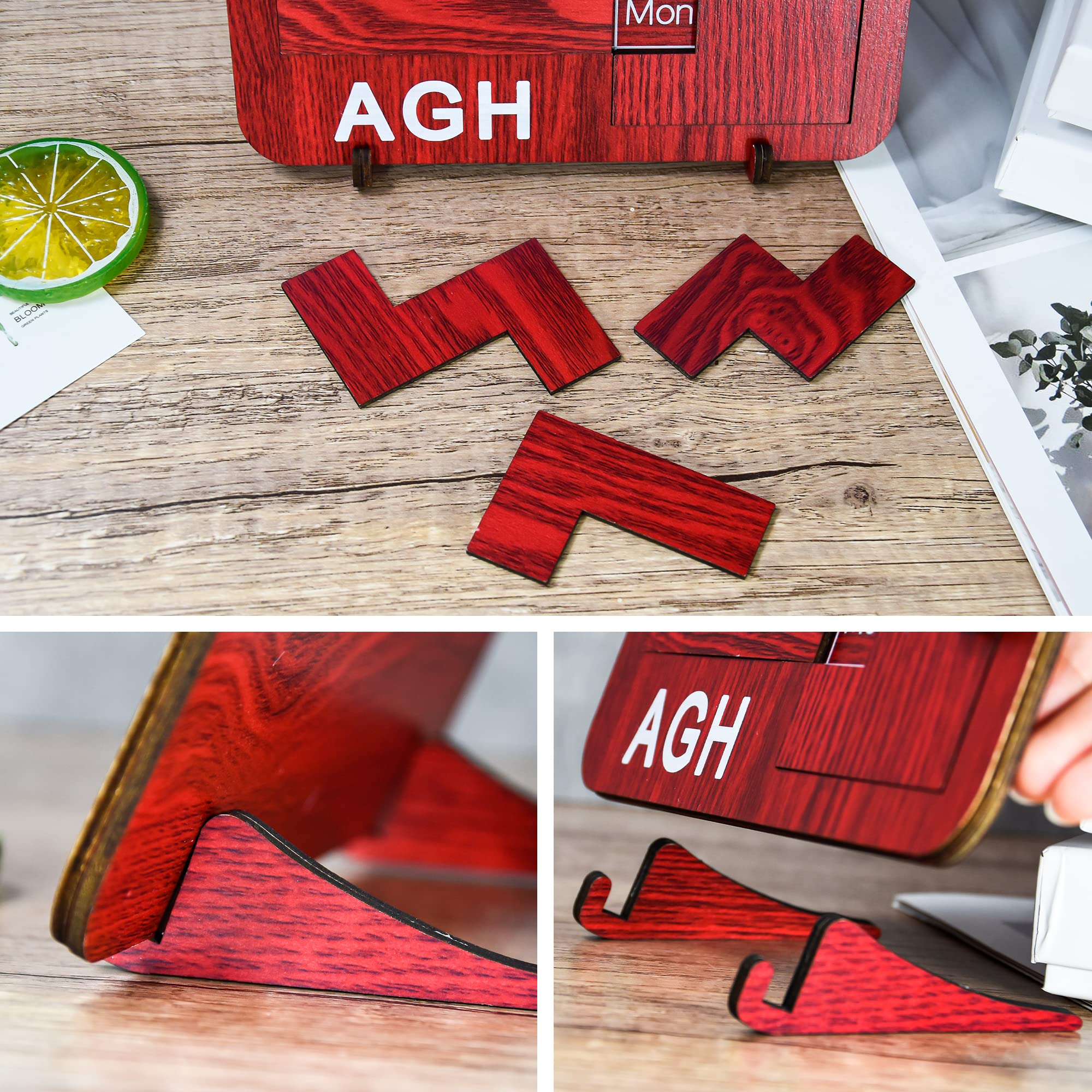 Snapklik.com : Daily Calendar Puzzle Wooden Calendar,Difficult Calendar ...