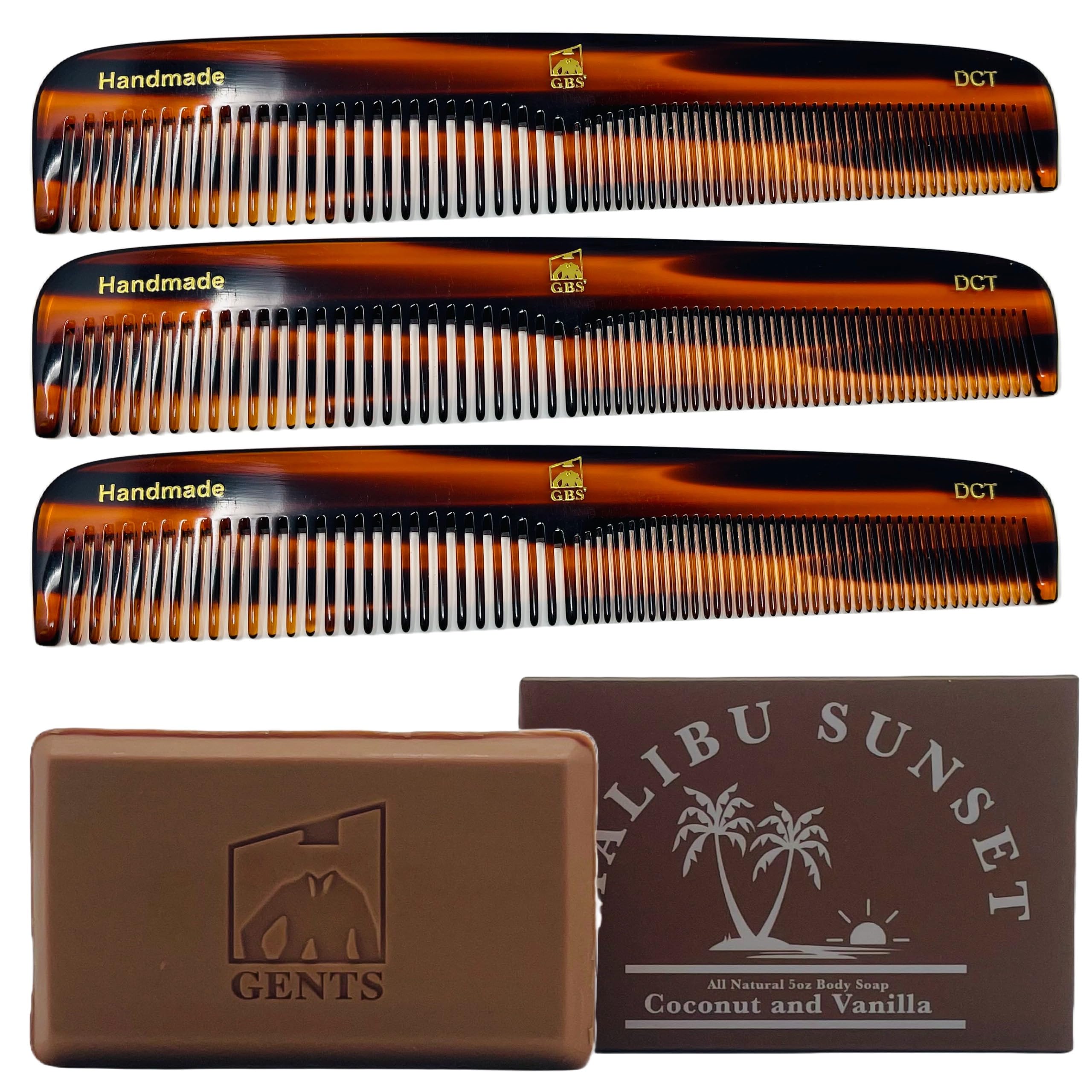 Amazon.com : G.B.S 7 inch DCT All Purpose Tortoise Hair Combs. Dressing ...