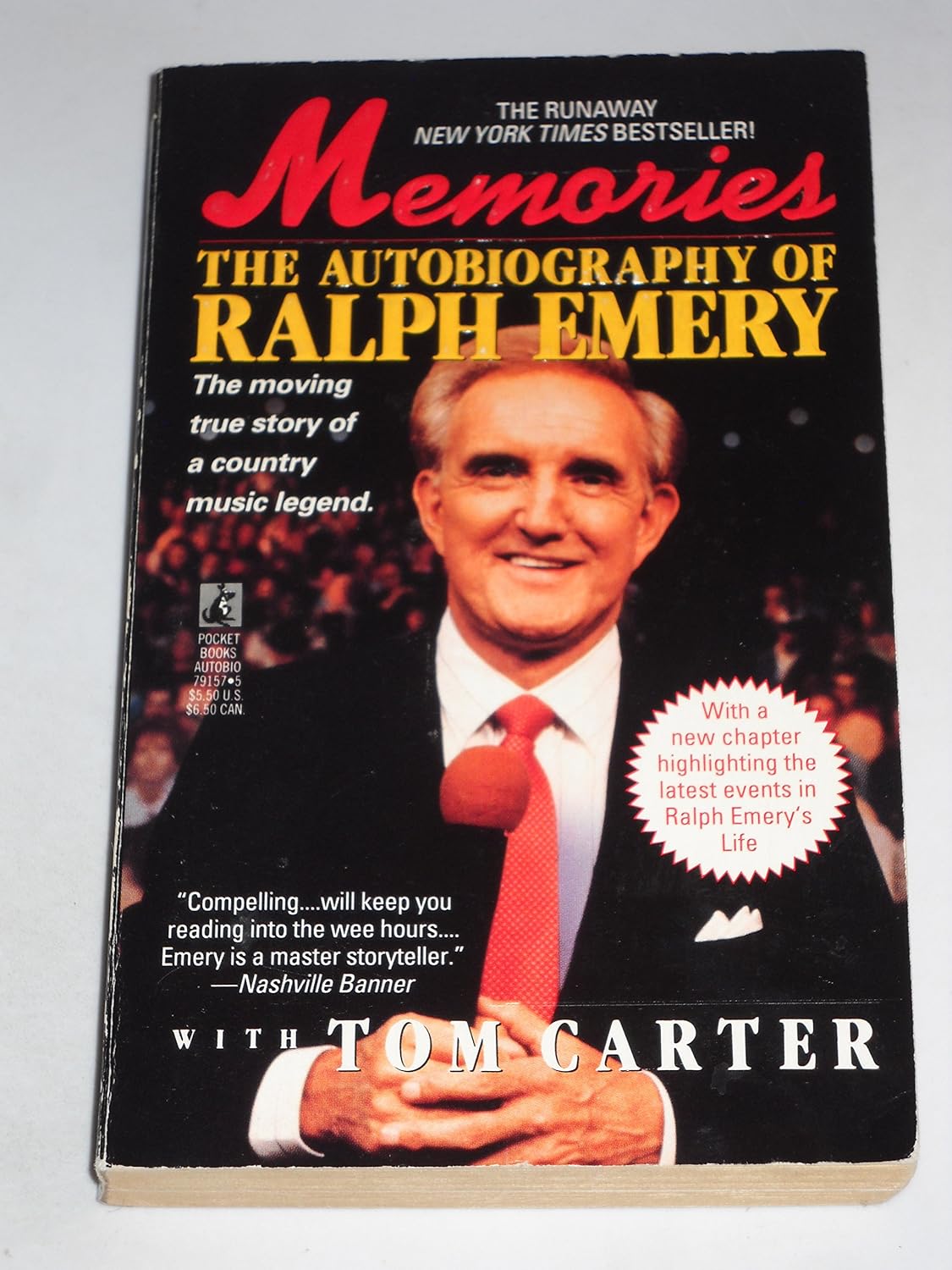 Memories: The Autobiography of Ralph Emery: Emery: 9780671791575 ...