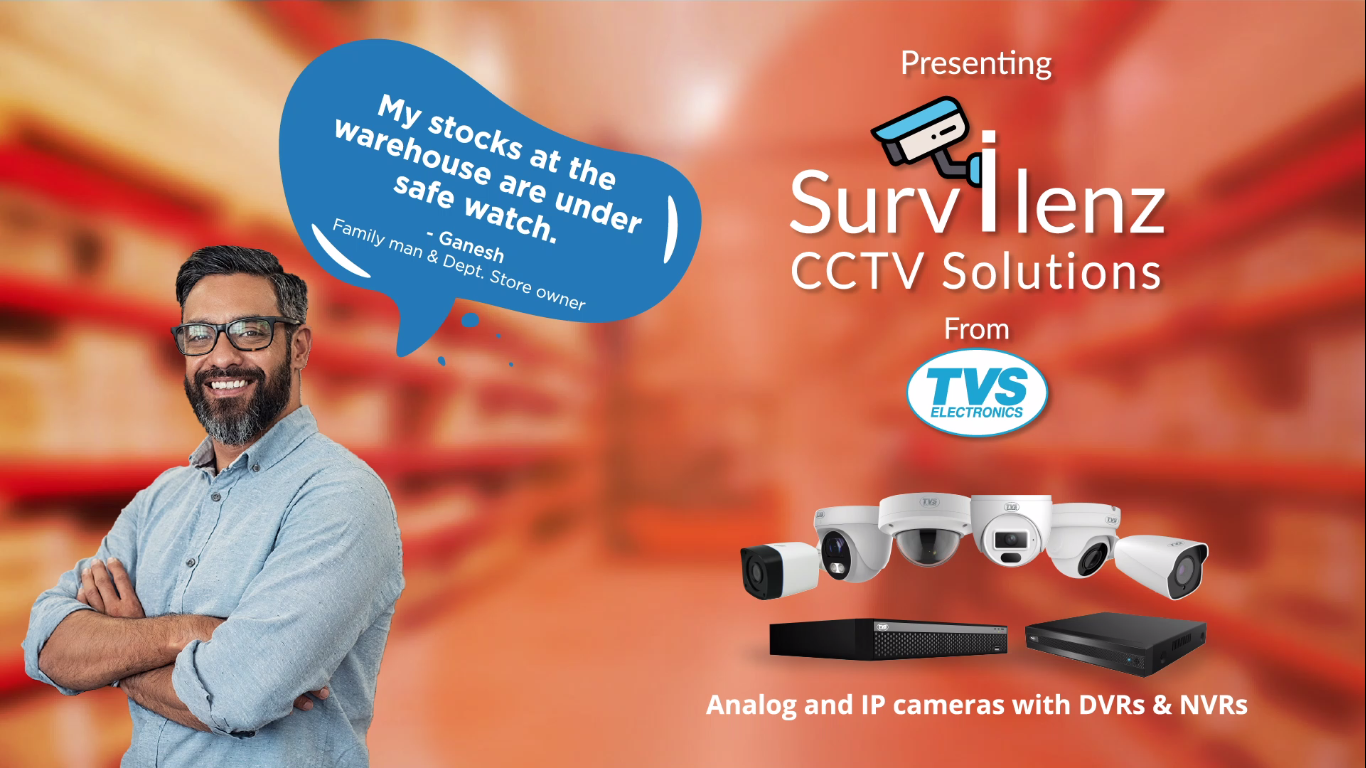 Watch Survilenz CCTV Solutions by TVS Electronics on Amazon Live