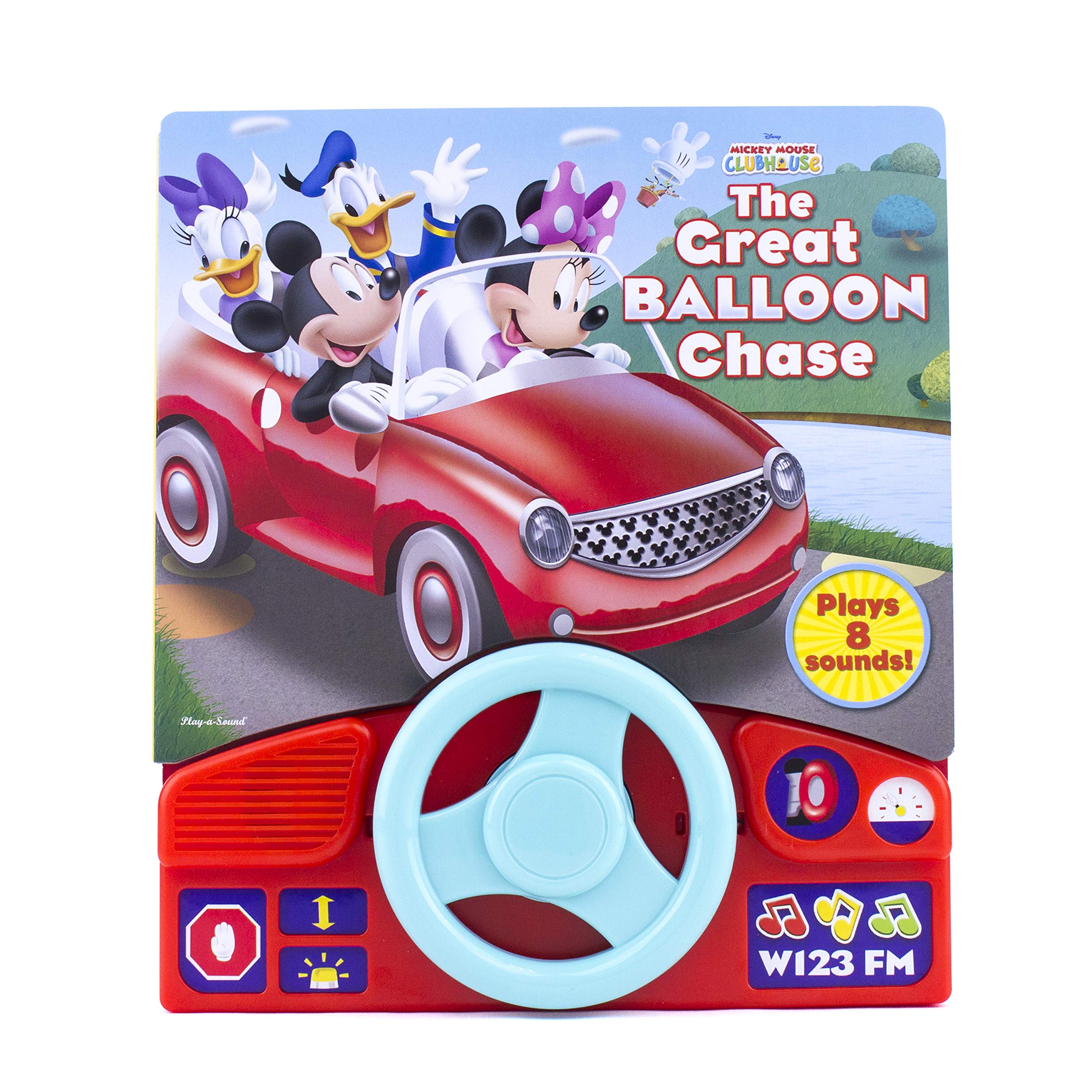 Mickey Mouse Clubhouse Little Steering Wheel The Great Balloon Chase ...