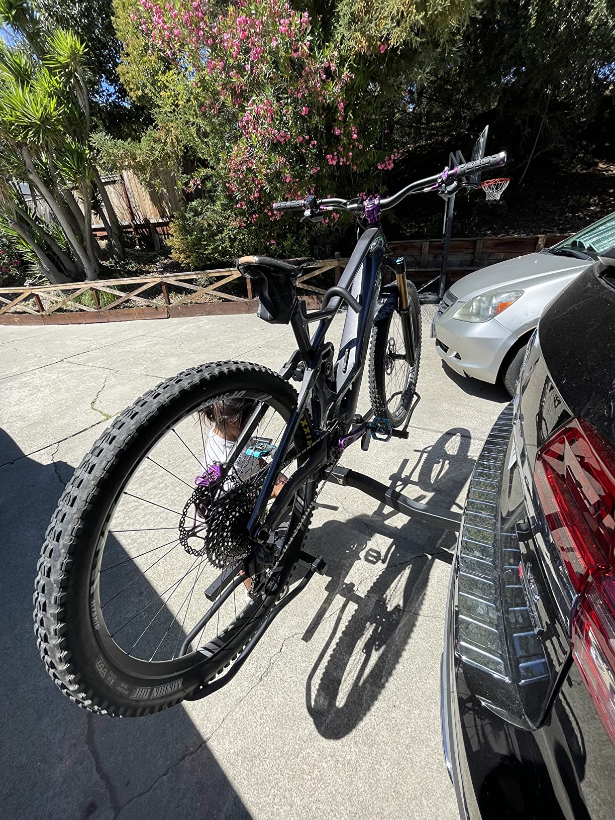 $22/mo - Finance WEIZE Hitch Bike Rack, Wobble Free Smart Tilting ...