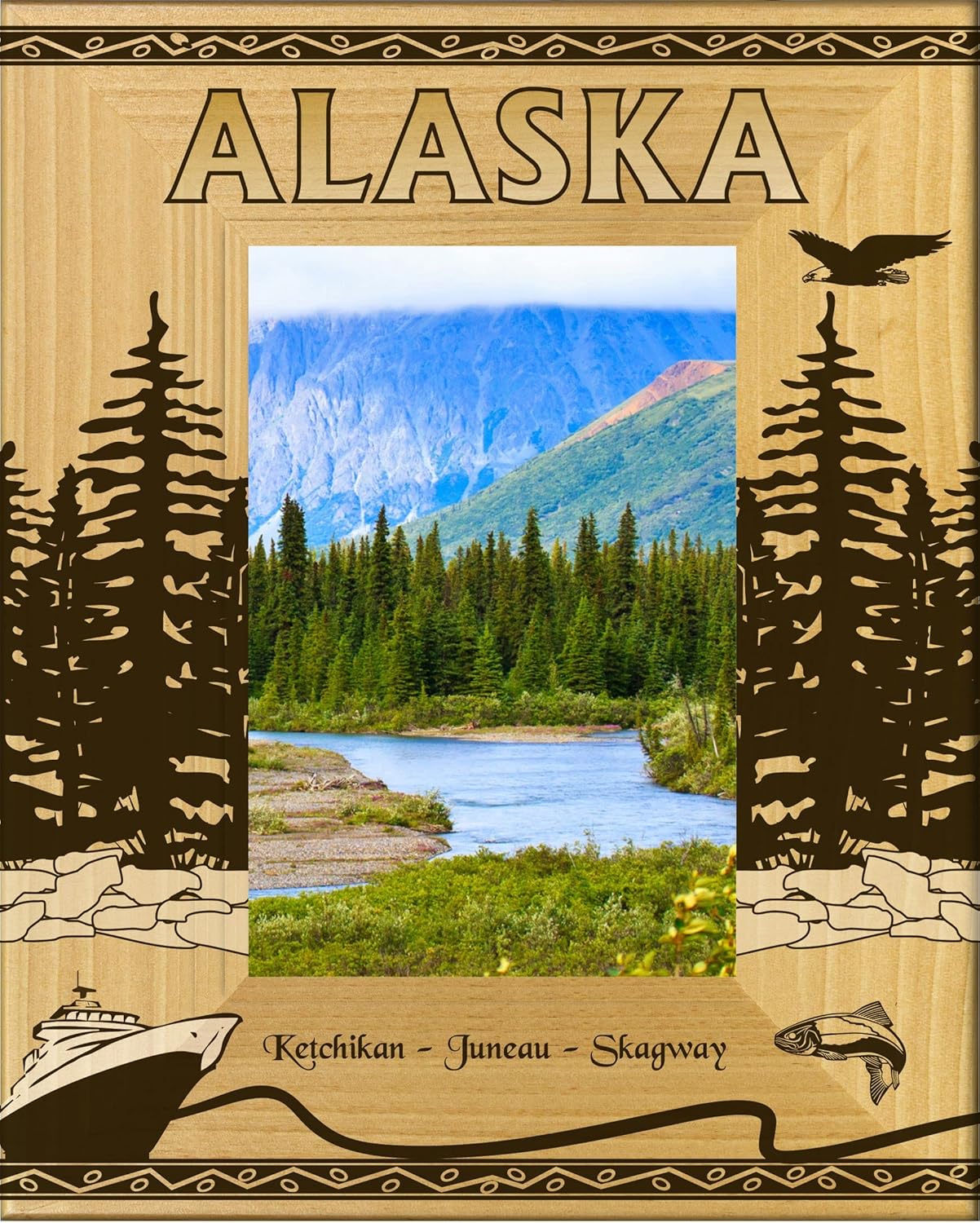 Amazon.com - Saddle Mountain Souvenir Alaska-Ketchikan-Juneau-Skagway ...