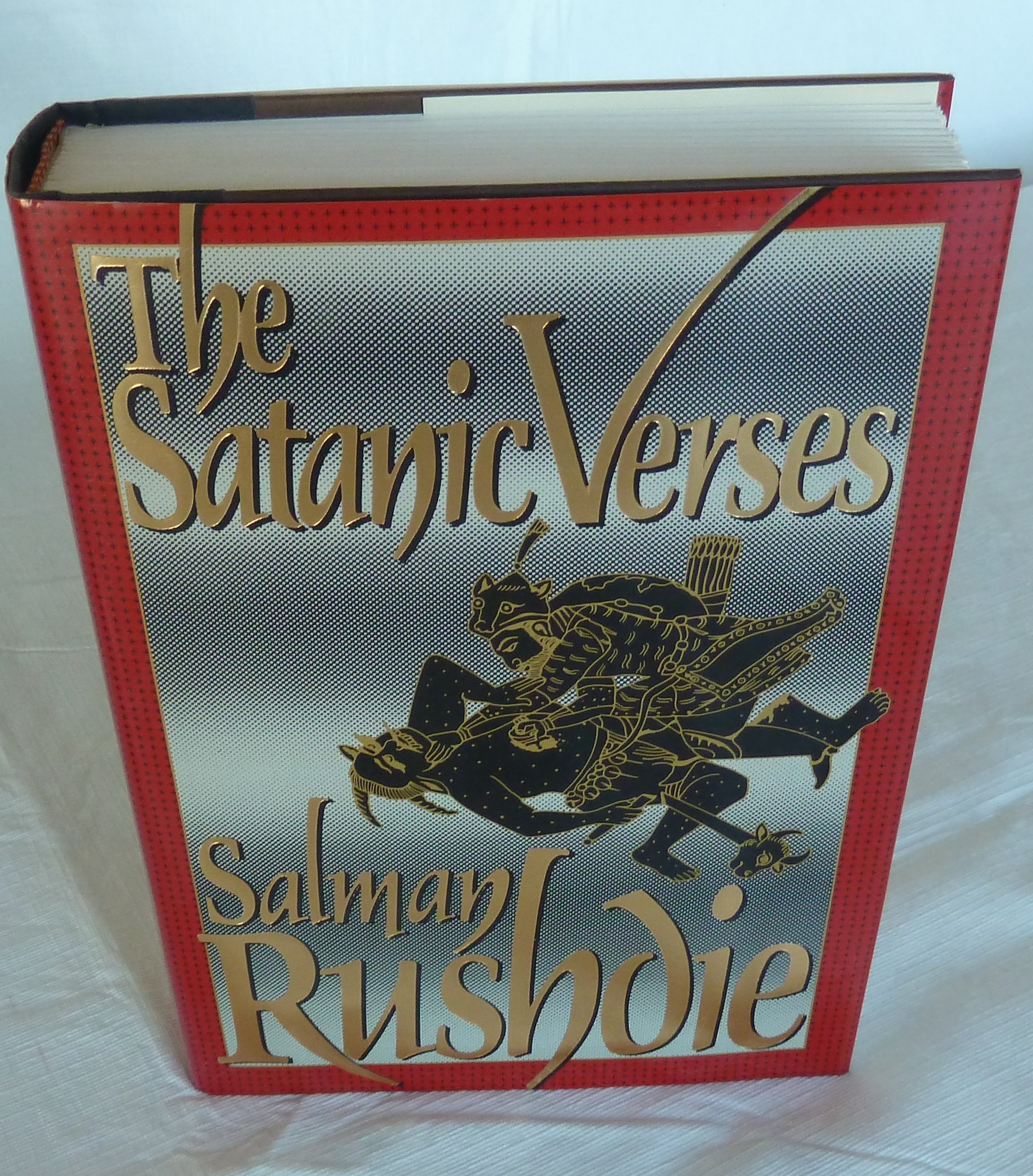 The Satanic Verses. Stated First American Edition: Salman Rushdie ...