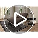 Amazon.com: KD Frames Lounger Futon, Twin : Home & Kitchen