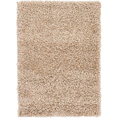 Amazon.com: Unique Loom Solo Solid Shag Collection Area Modern Plush ...