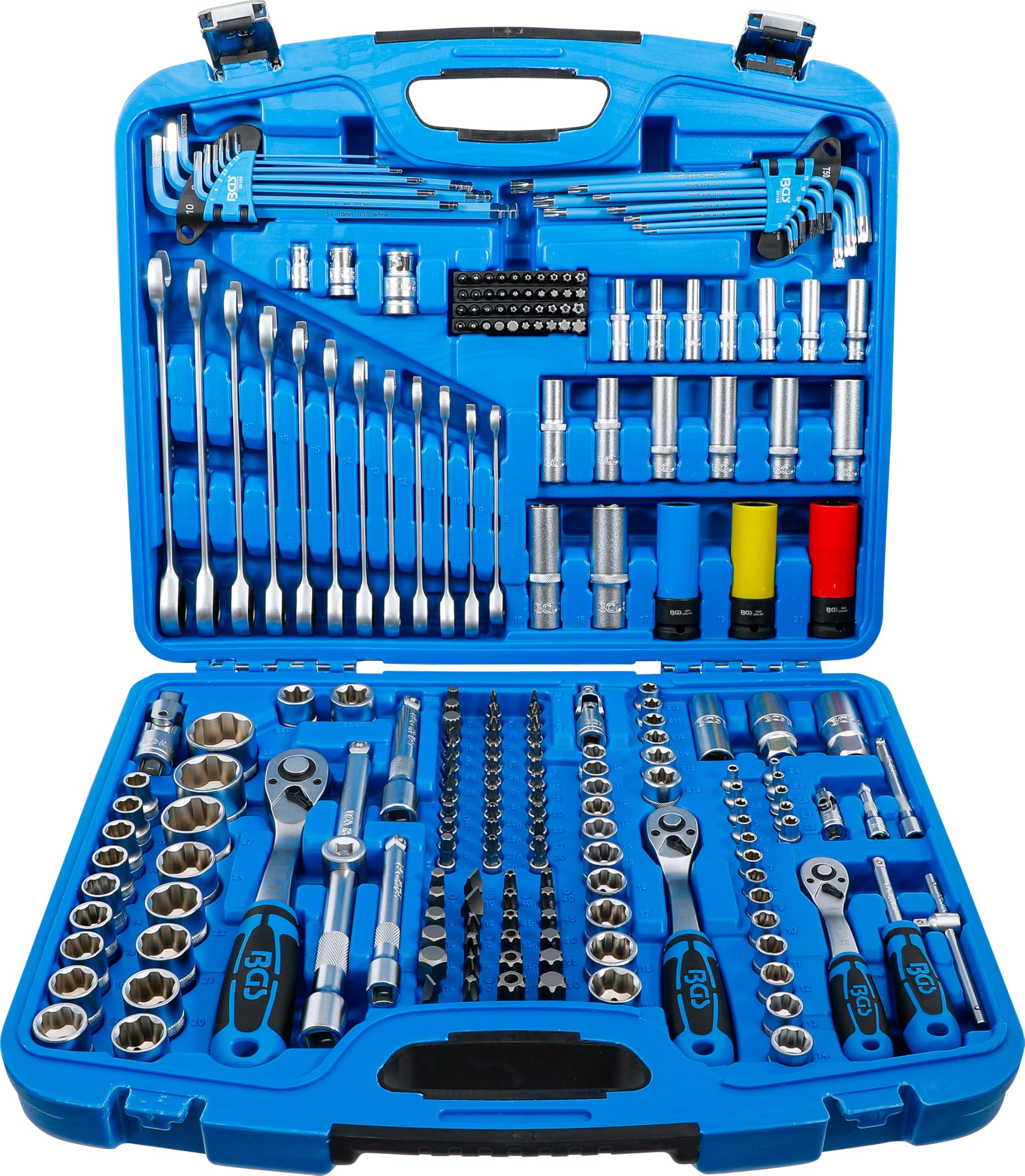 BGS 8820 | Socket Set | 6.3 mm (1/4") / 10 mm (3/8") / 12.5 mm (1/2 ...
