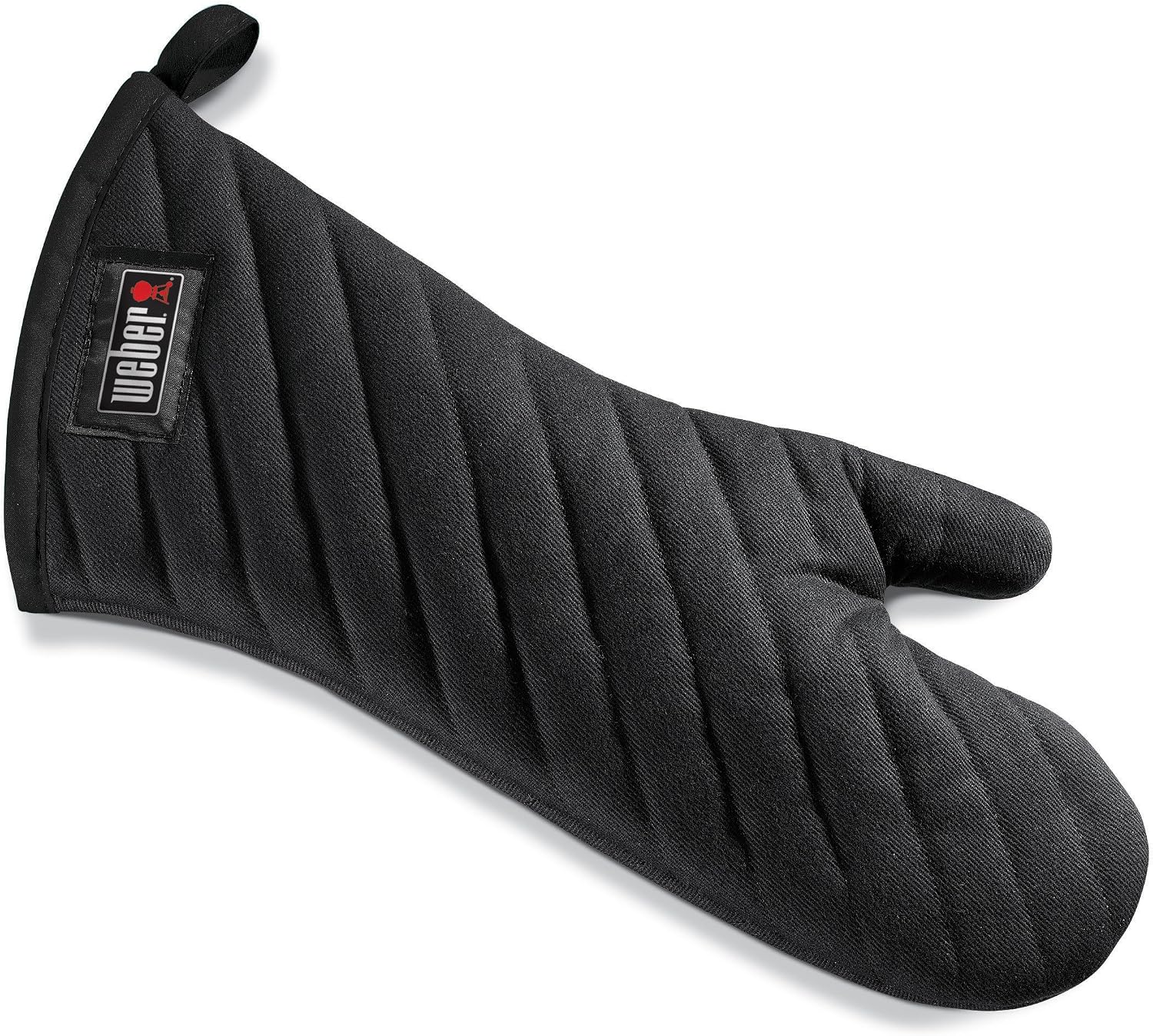 Amazon.com : Weber 6401 Barbecue Mitt, Black : Outdoor Cooking Gloves ...