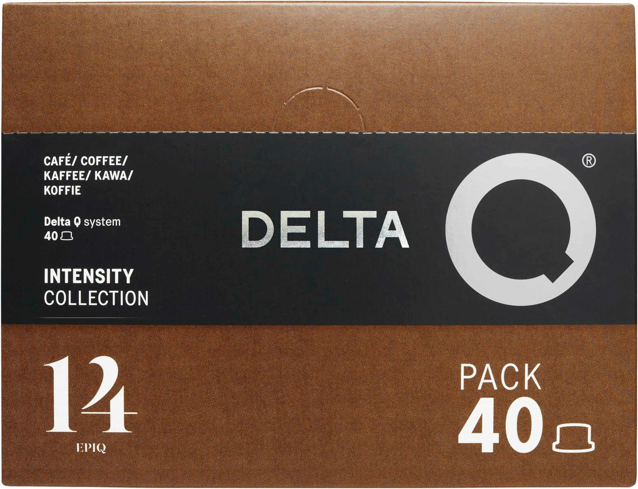 Amazon.com: Delta Q Espresso Pods for Delta Q machines, aQtivus ...
